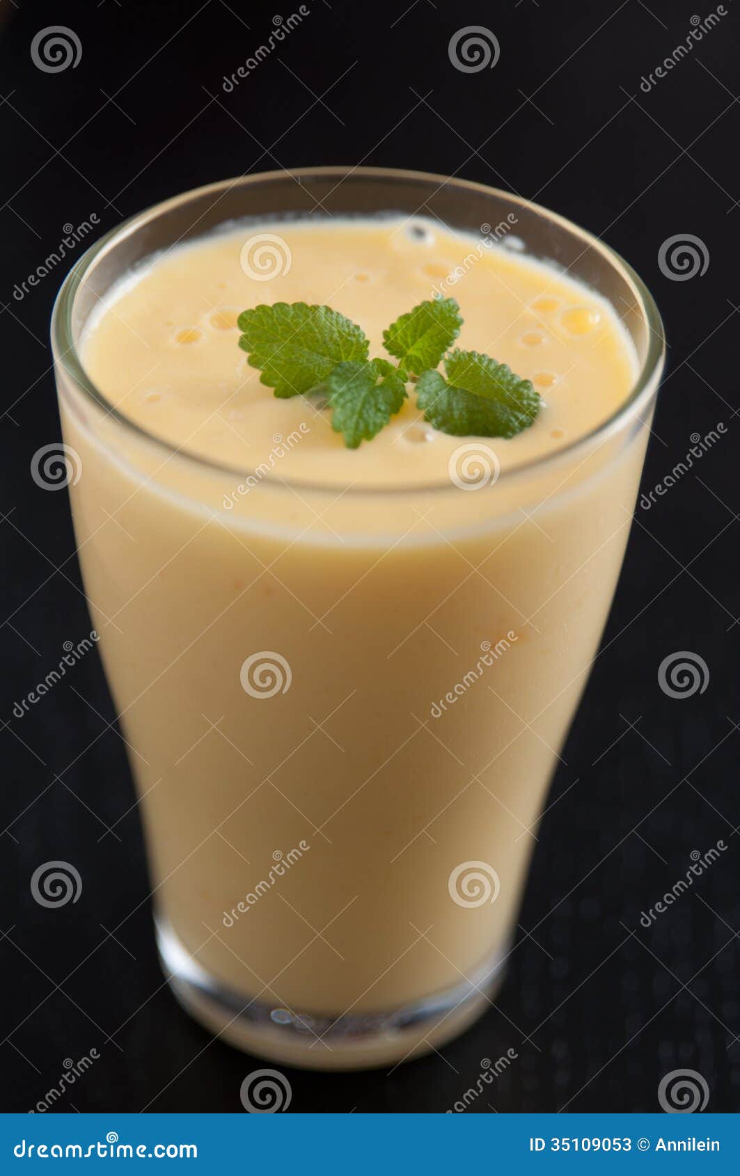 Mango Lassi Smoothie stock image. Image of fruit, drink - 35109053