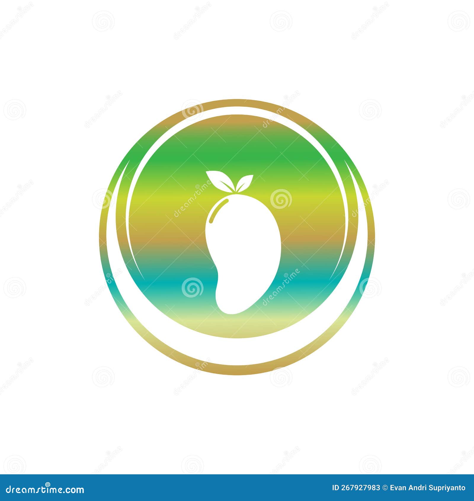 Mango Logo Flat and Symbol Design Vector Template Stock Vector ...