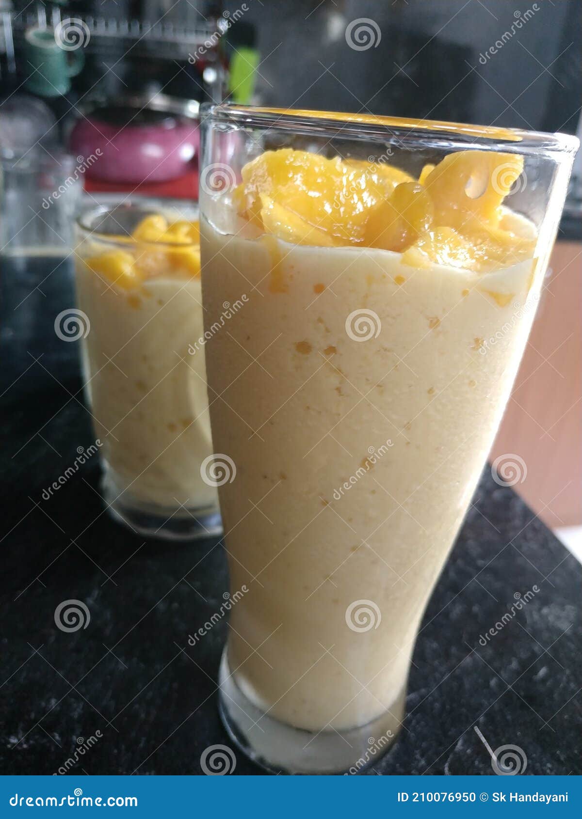 Mango and mango milk stock photo. Image of liqueur, yummy - 210076950