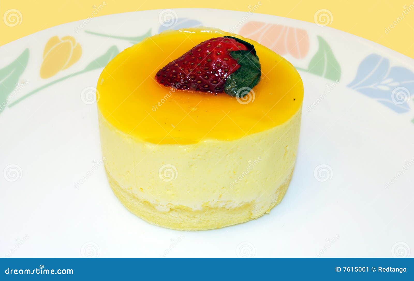 Mango Mousse Cake Royalty-Free Stock Image | CartoonDealer.com #13912114