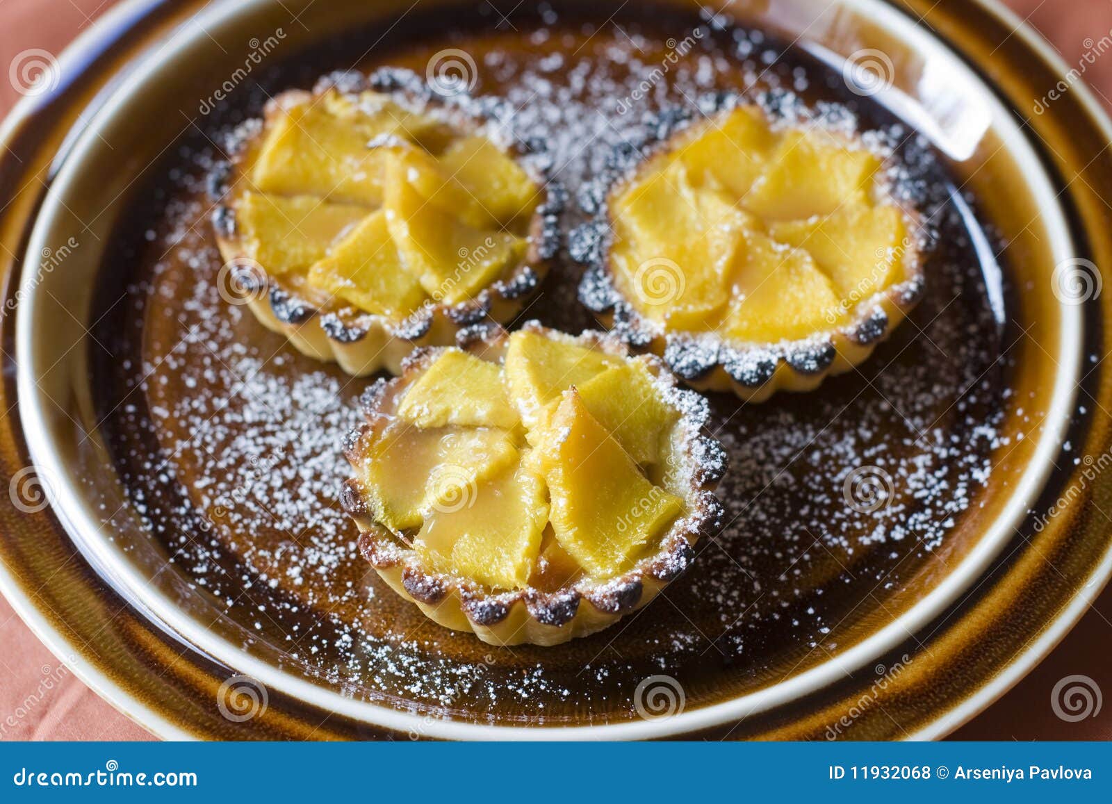Mango pastry stock photo. Image of fresh, food, plate - 11932068