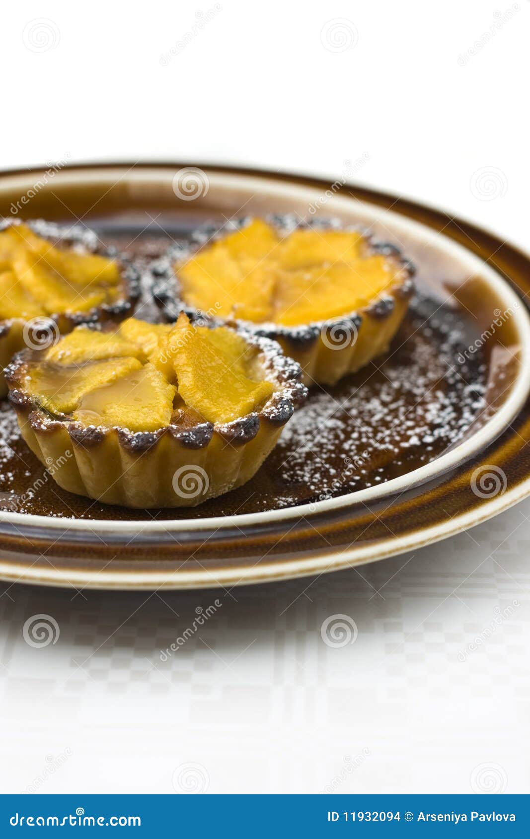Mango pastry stock photo. Image of custard, mango, luxury - 11932094
