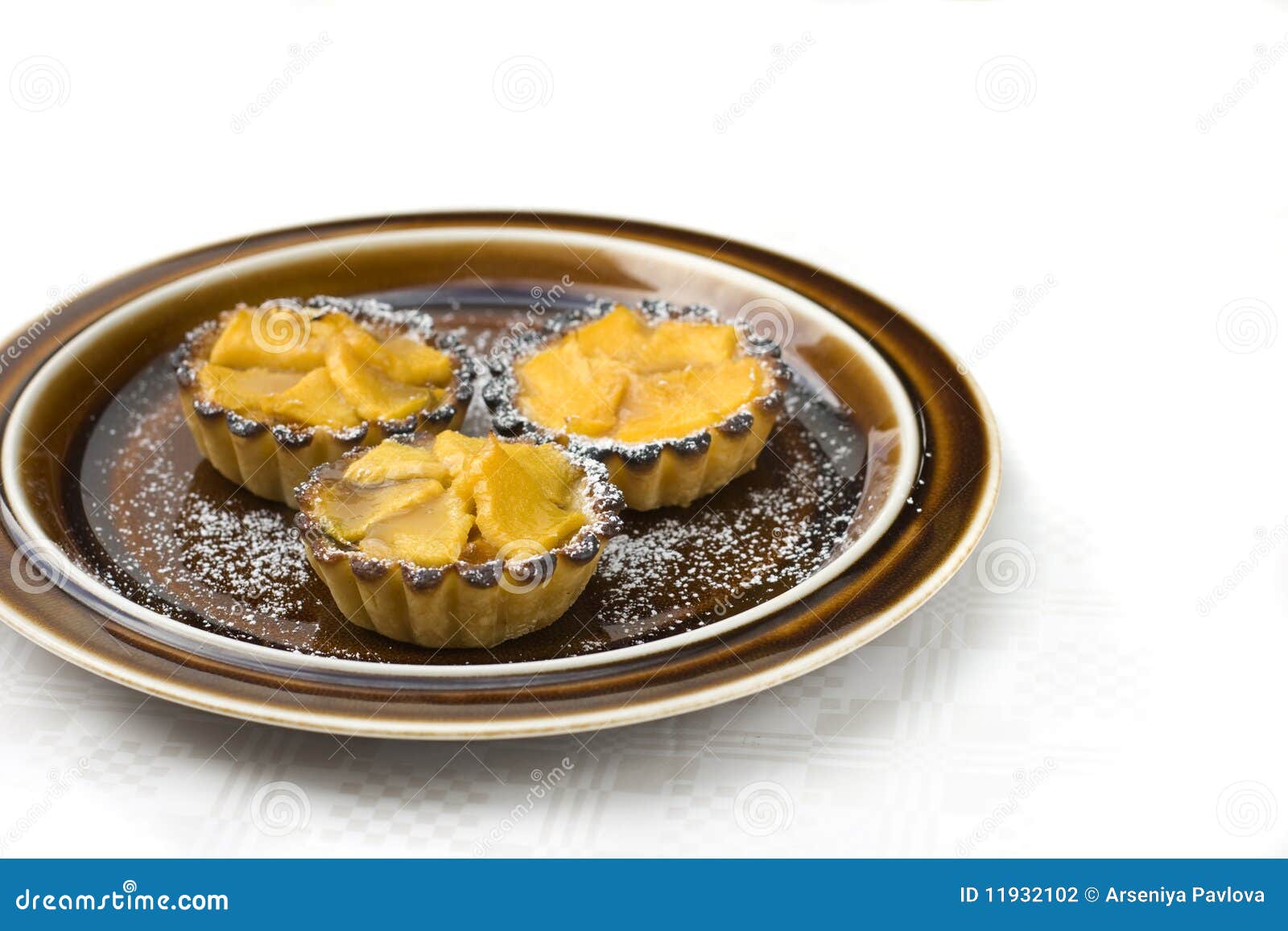 Mango pastry stock photo. Image of dessert, baked, cake - 11932102