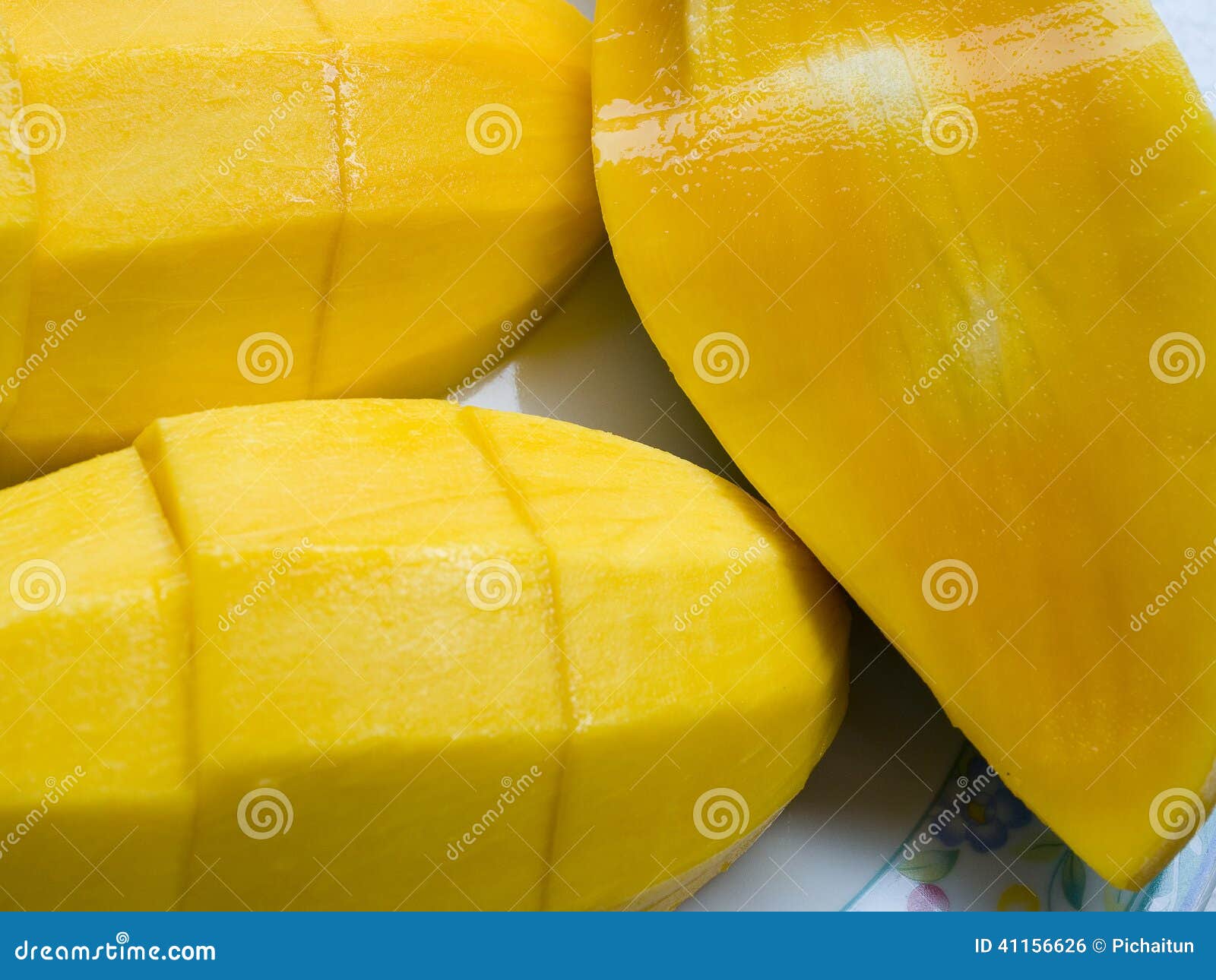 Mango stock photo. Image of pieces, flesh, riped, mangoes - 41156626