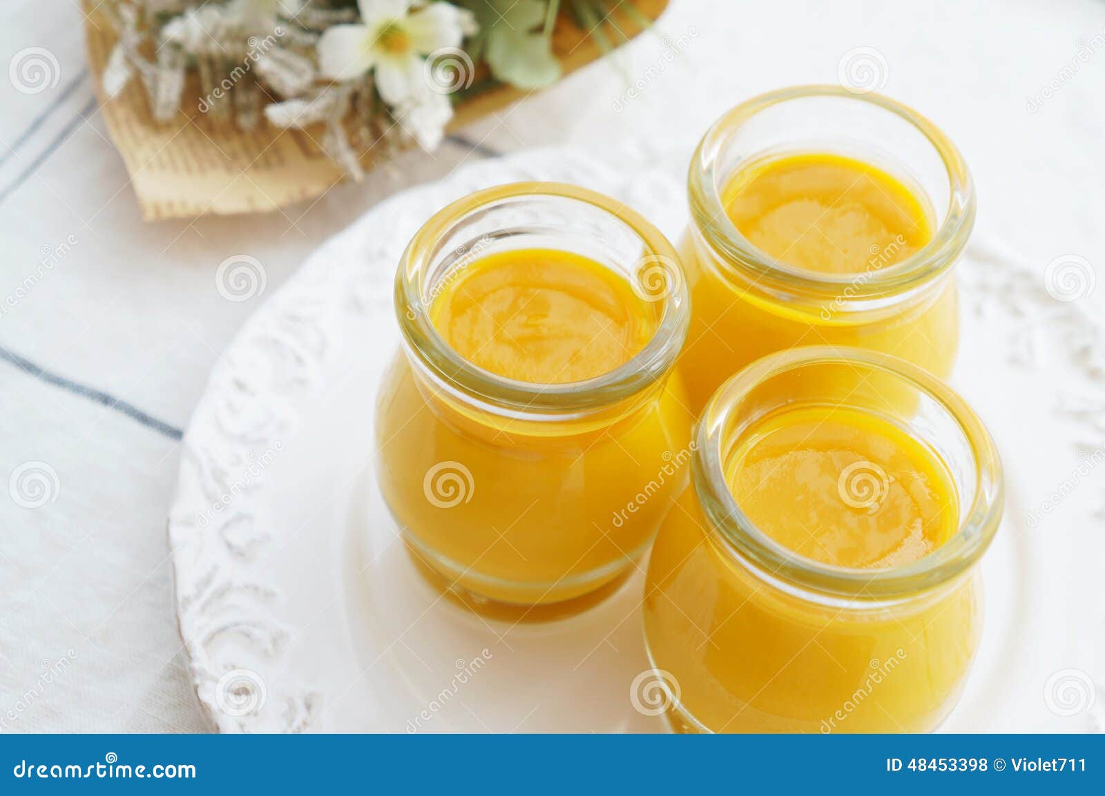 Mango Pudding stock photo. Image of fruits, fruit, teatime - 48453398