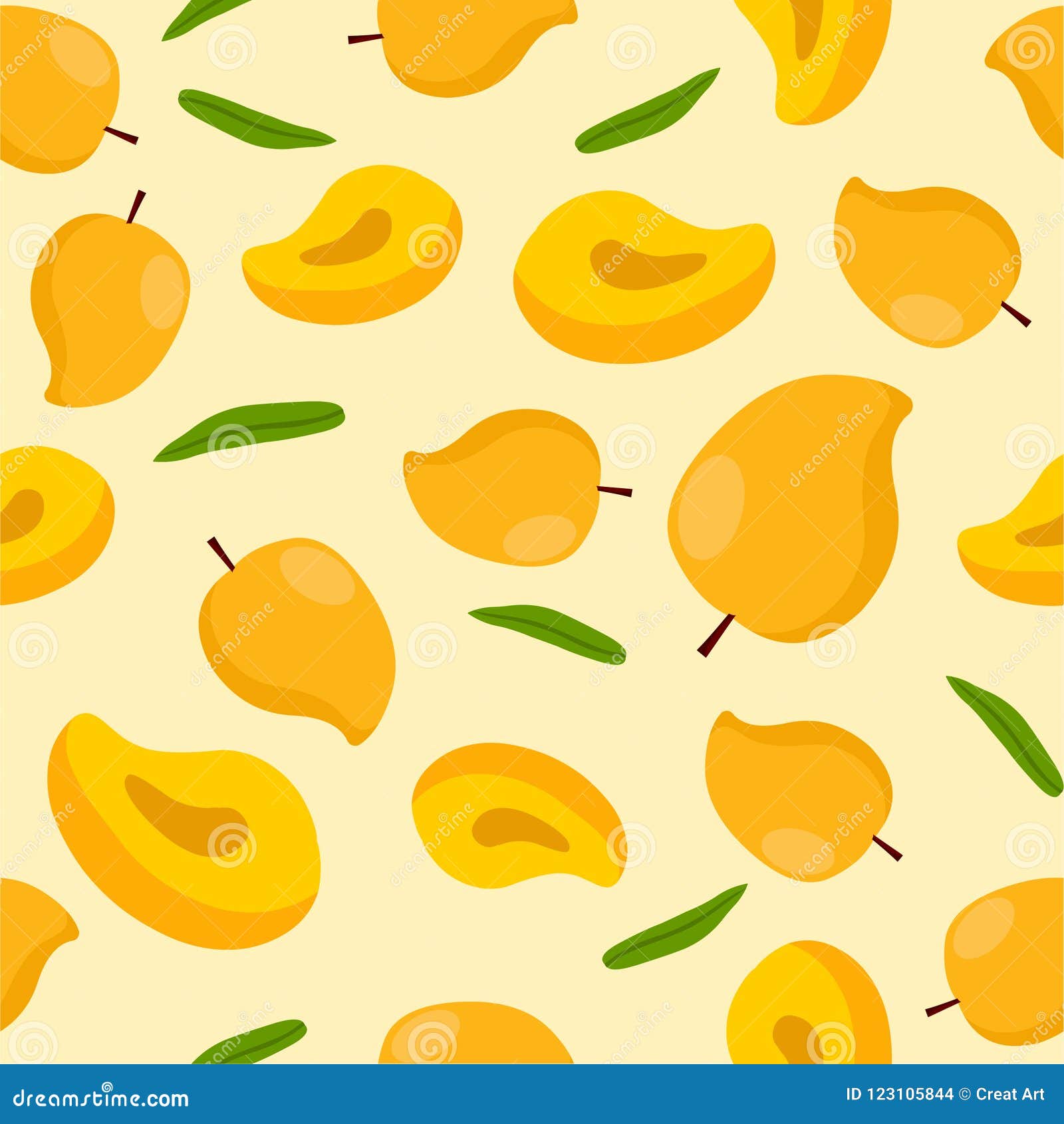 Mango Seamless Pattern Background Vector Stock Vector - Illustration of ... Mango Seamless Pattern Background Vector Stock Vector - Illustration of ...