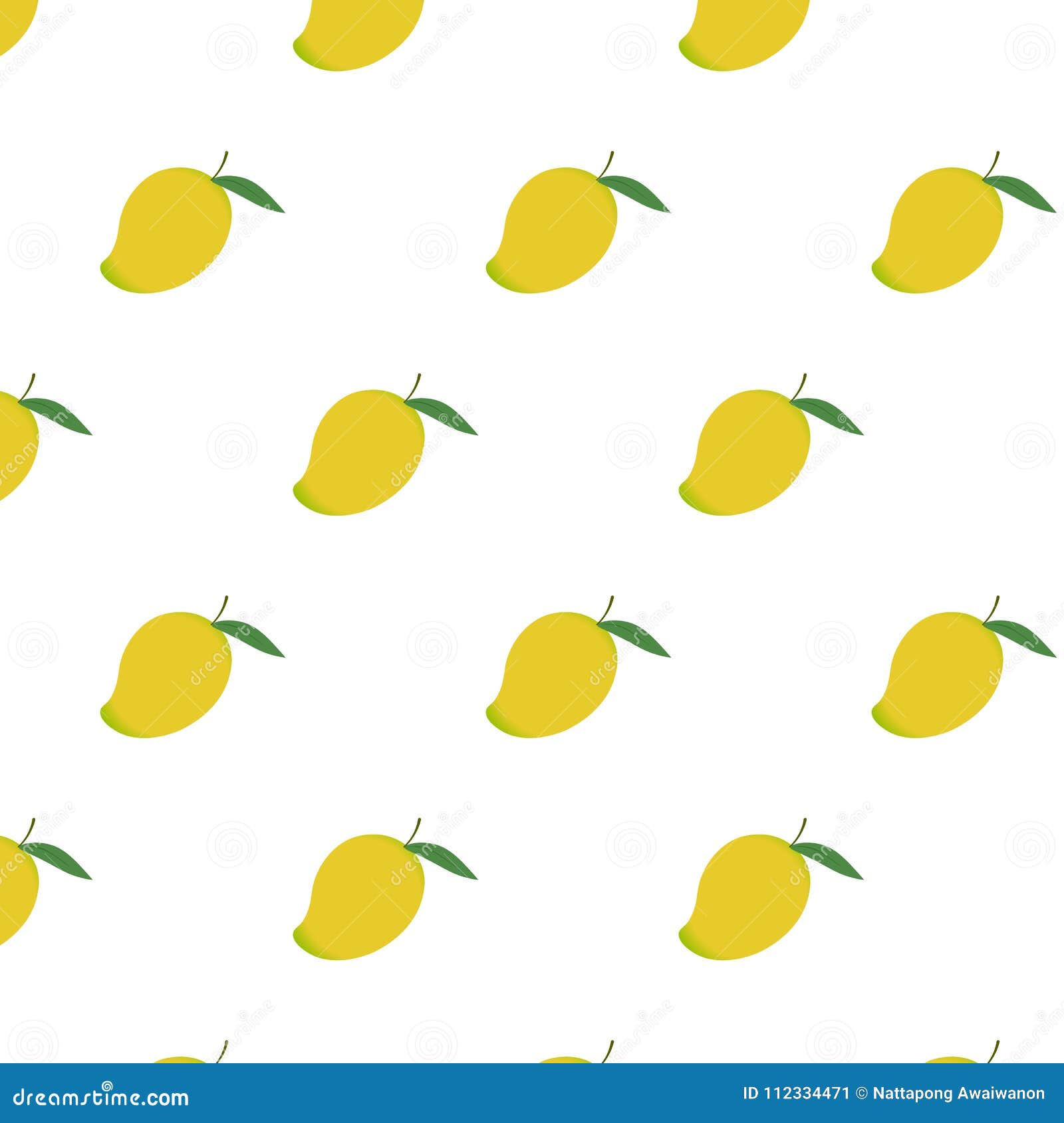 Mango Seamless Pattern. the Art of Sweet Delicious Fruit Theme Looks ...