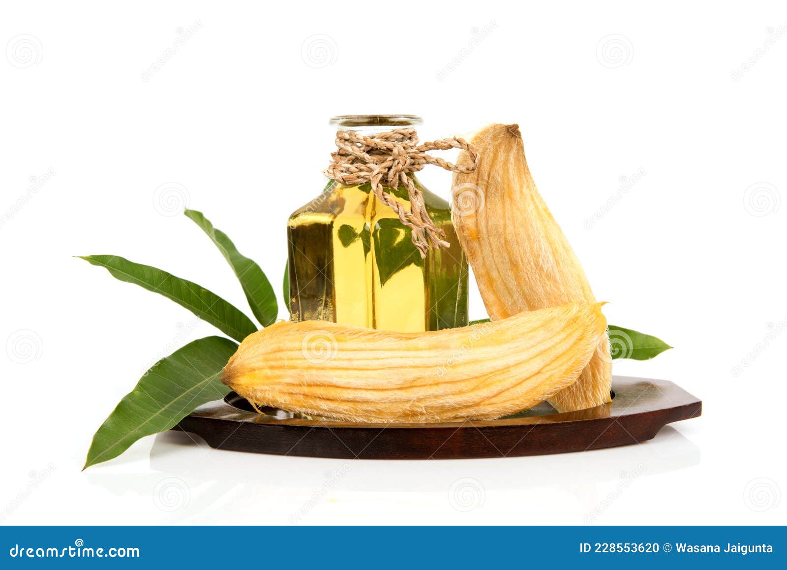 Mango Seed Oil Isolated on White Surface Stock Photo - Image of ...