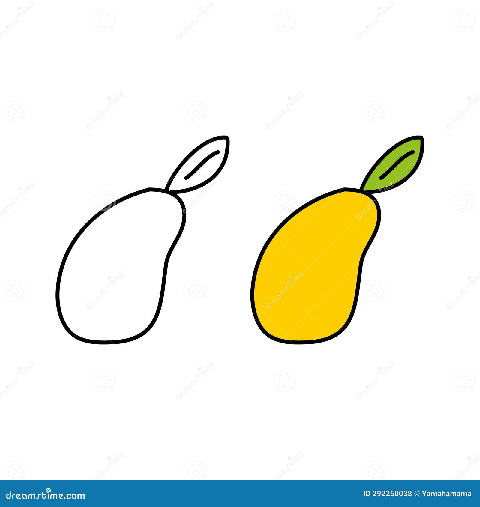 Mango 2 stock vector. Illustration of nature, green - 292260038