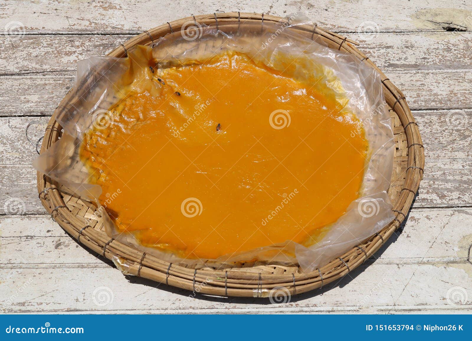 Mango Sheet Dry Mango Paste Stock Photo - Image of fruit, appetizer ...