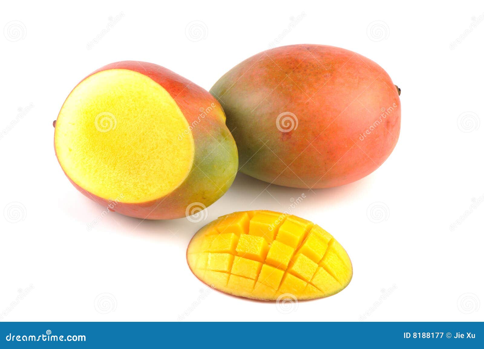 Mango slices stock image. Image of freshness, citrus, healthy - 8188177
