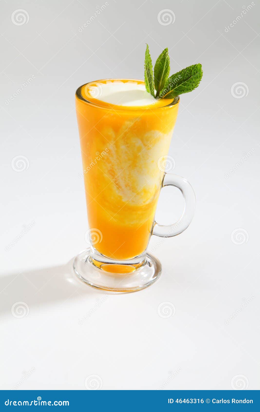Mango slush stock photo. Image of close, fresh, cream - 46463316