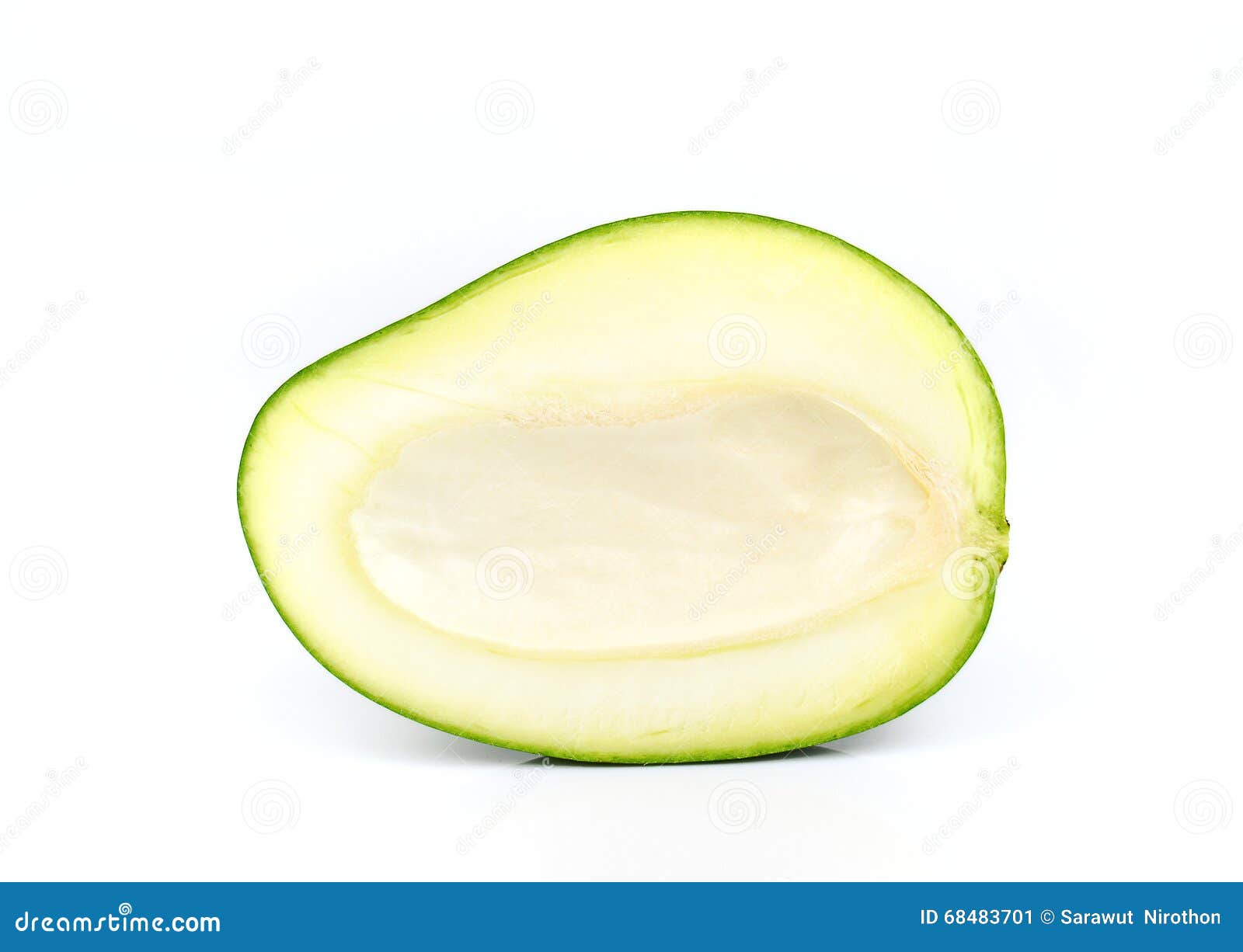 Mango Sour on White Background. Stock Image - Image of white, diet ...