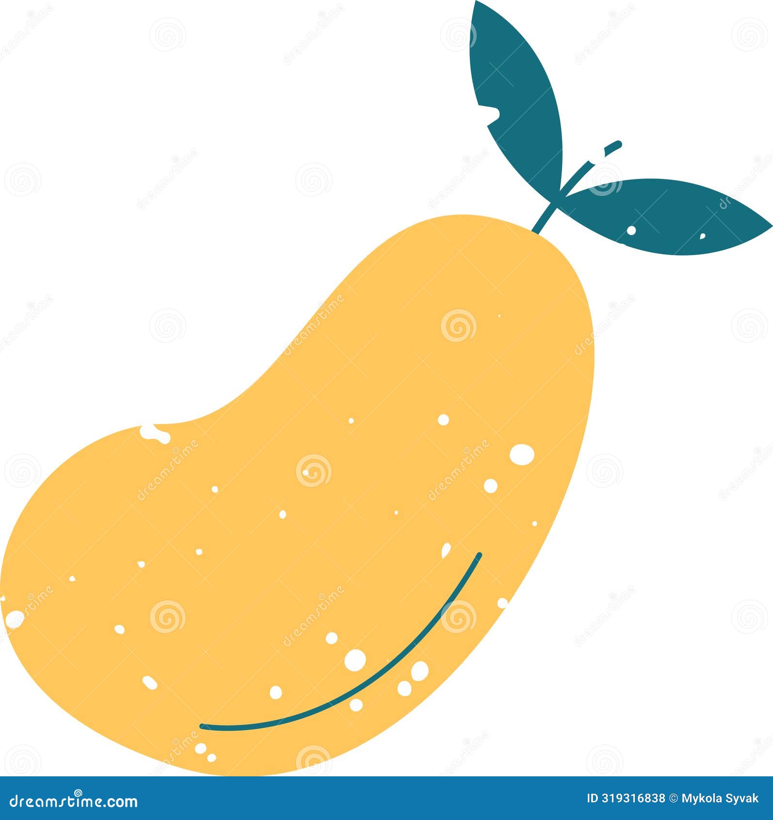 Mango Splash Texture stock vector. Illustration of design - 319316838