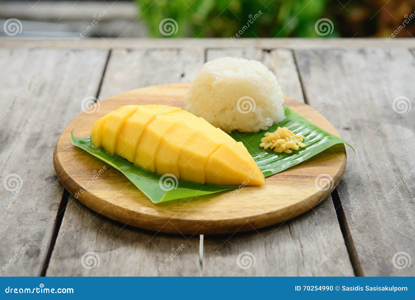 Mango sticky rice stock photo. Image of sticky, food - 70254990