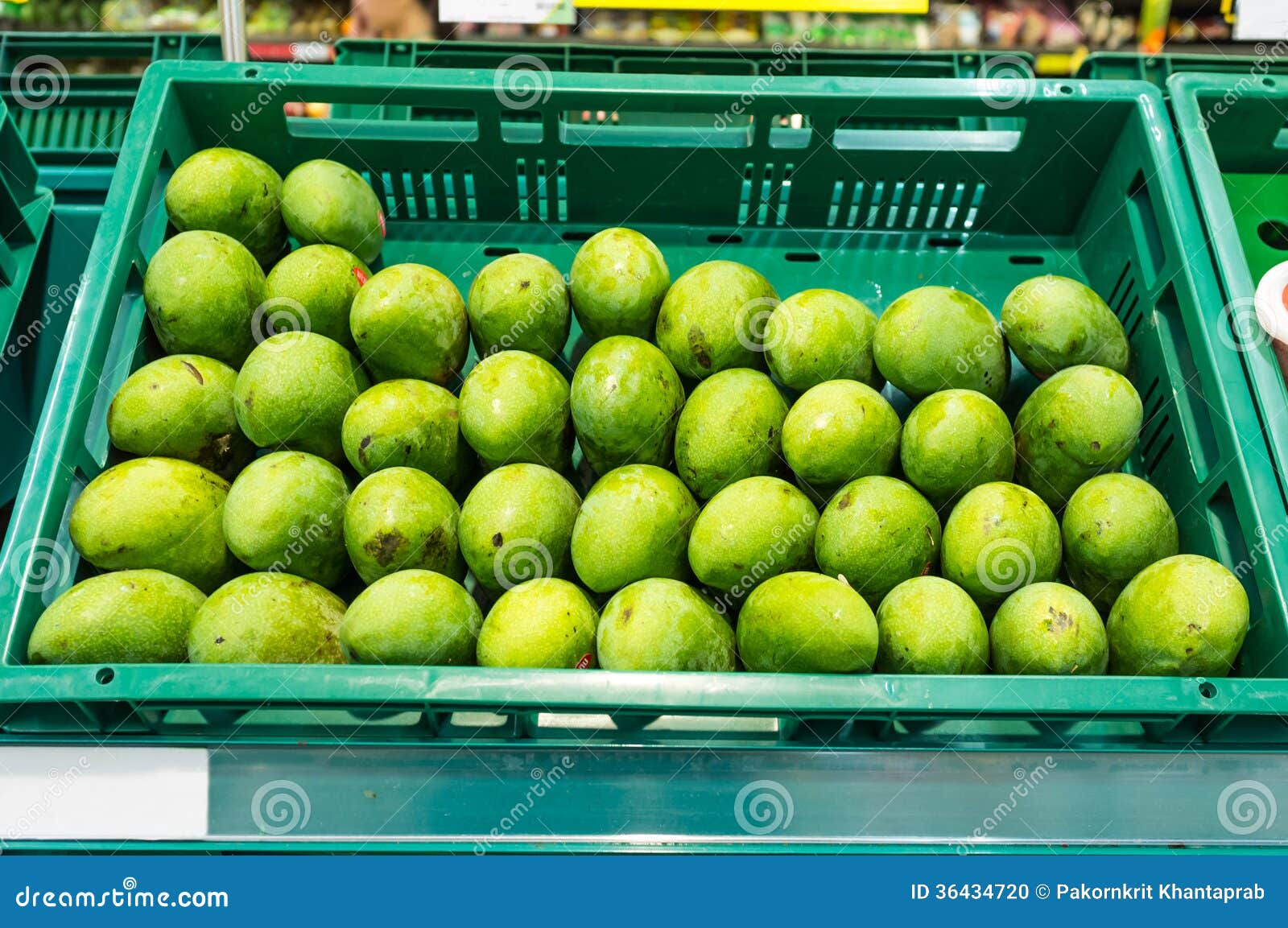 Mango in Supermarket stock photo. Image of refresh, fresh - 36434720