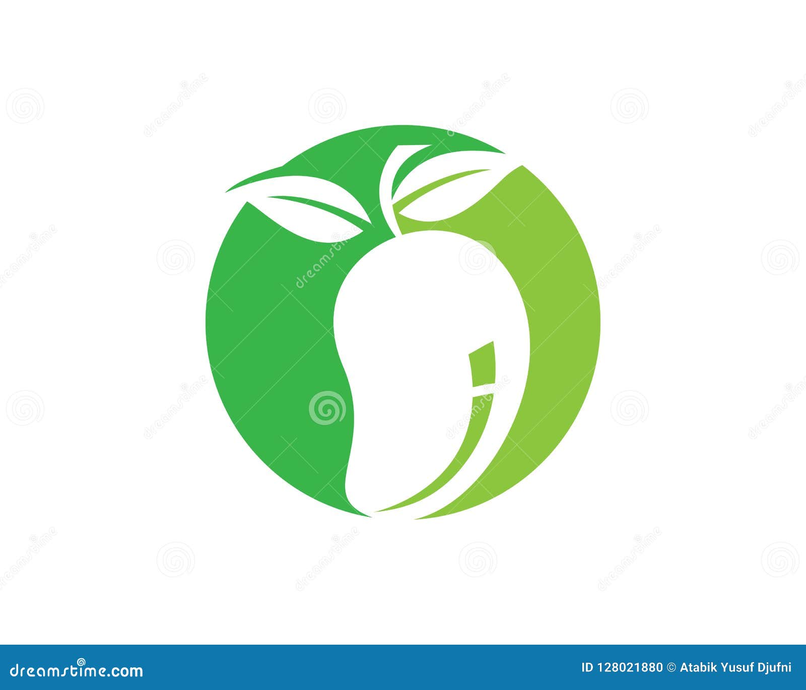 Mango symbol illustration stock vector. Illustration of natural - 128021880