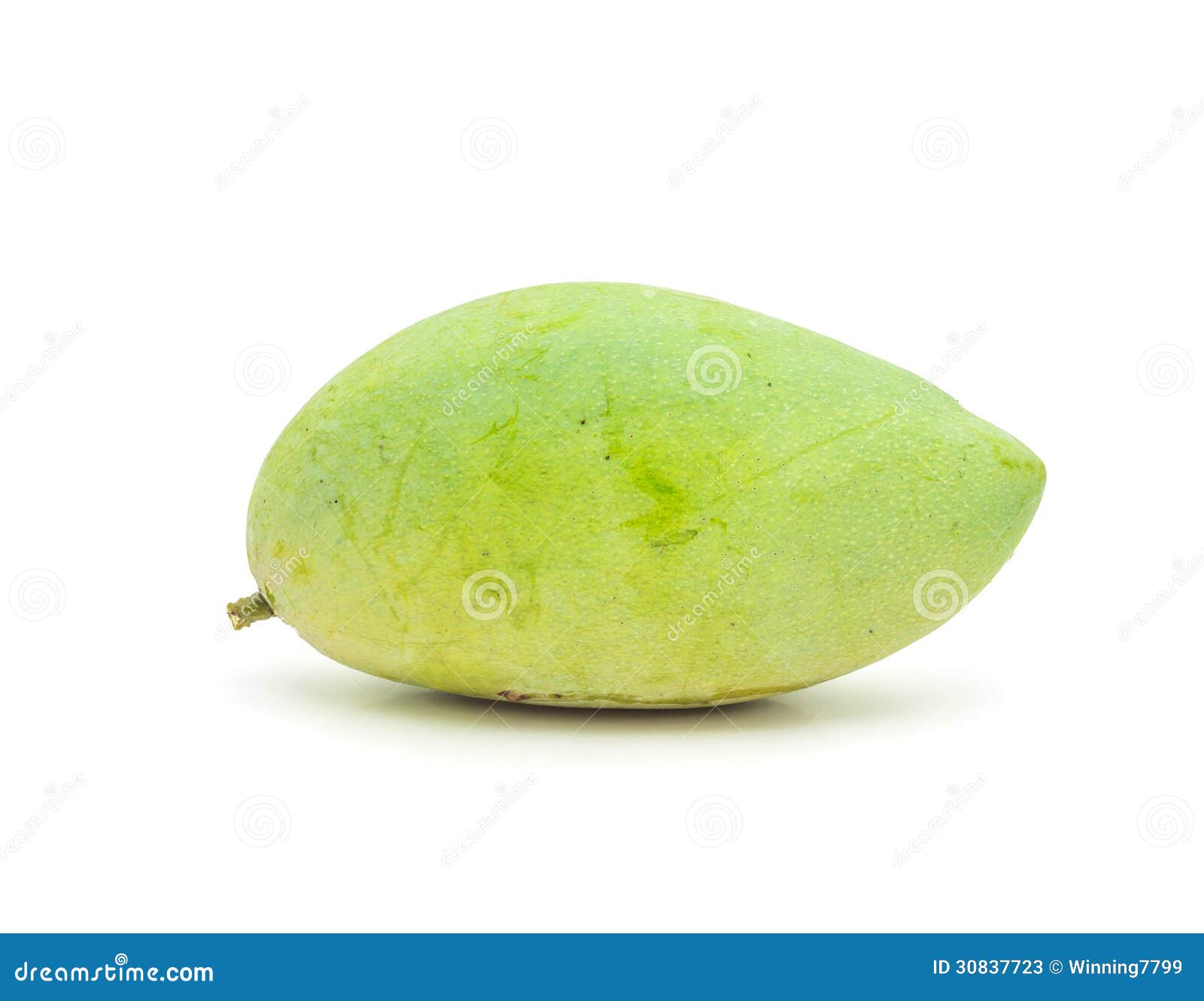 Mango verde aislado imagen de archivo. Imagen de imagen - 30837723