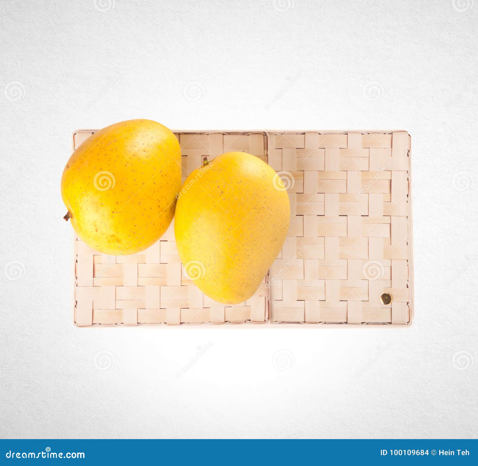 Mango or Yellow Mango on a Background. Stock Photo - Image of nature ...