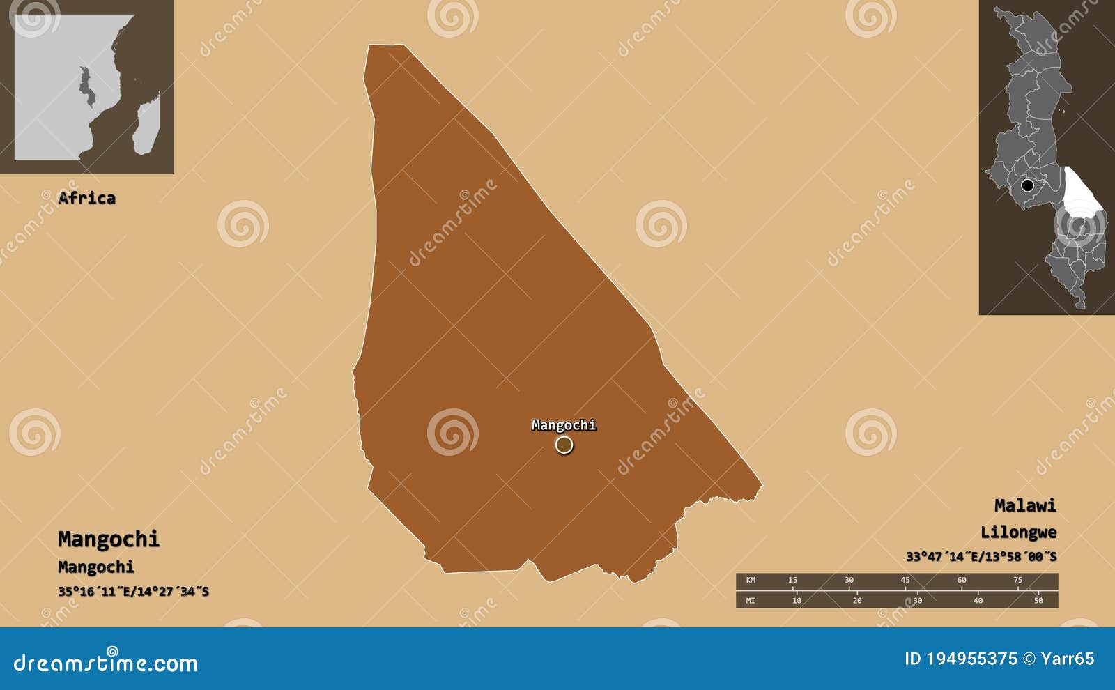 Mangochi, District of Malawi,. Previews. Pattern Stock Illustration ...