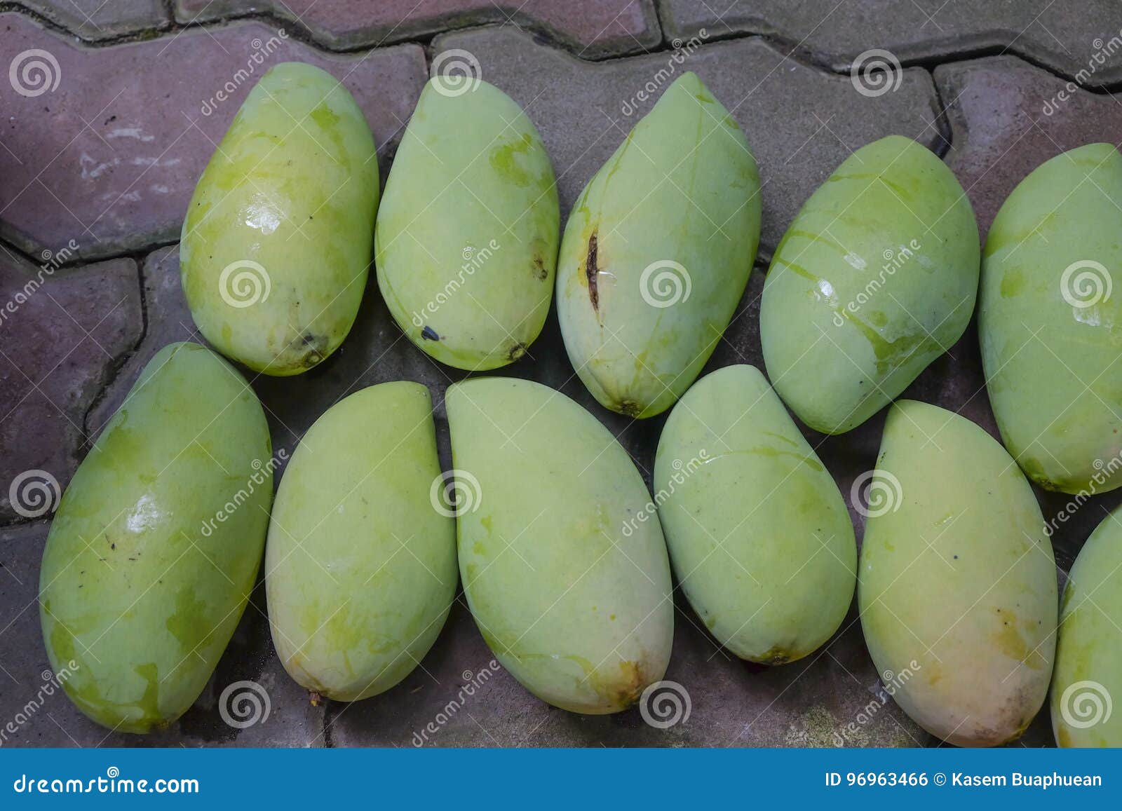 Mangoes on cement floor stock photo. Image of floor, natural - 96963466