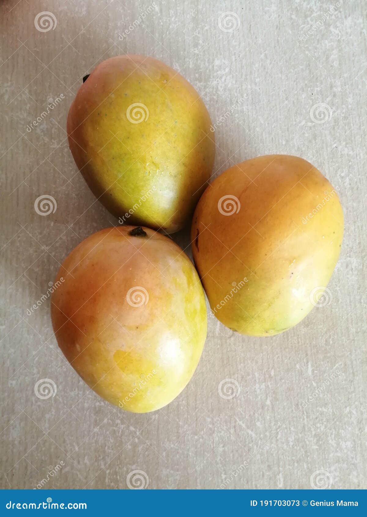 Mangoes Fruits on the Table Stock Image - Image of produce, dish: 191703073
