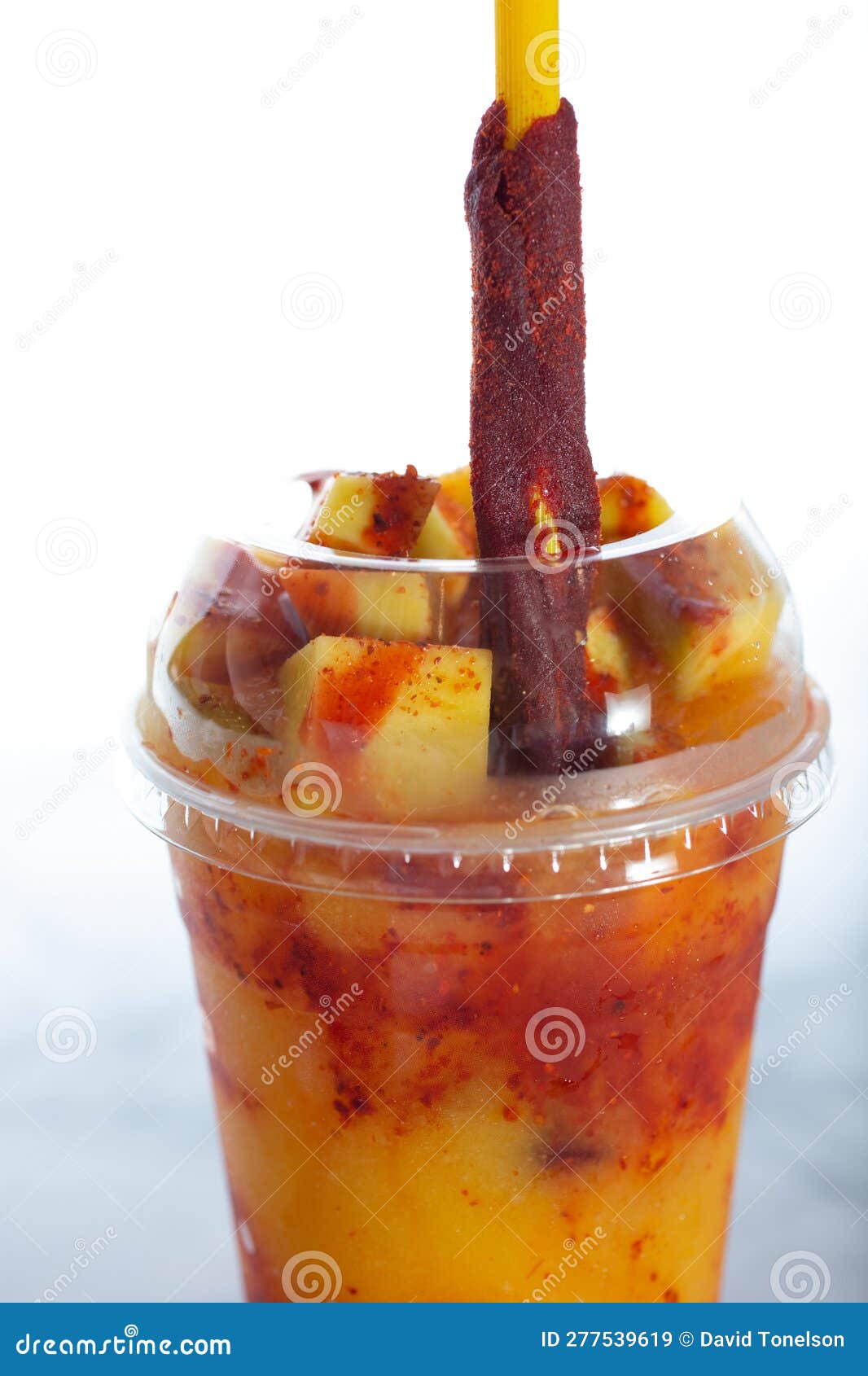 Mangonada drink, beverage stock image. Image of condiment - 277539619