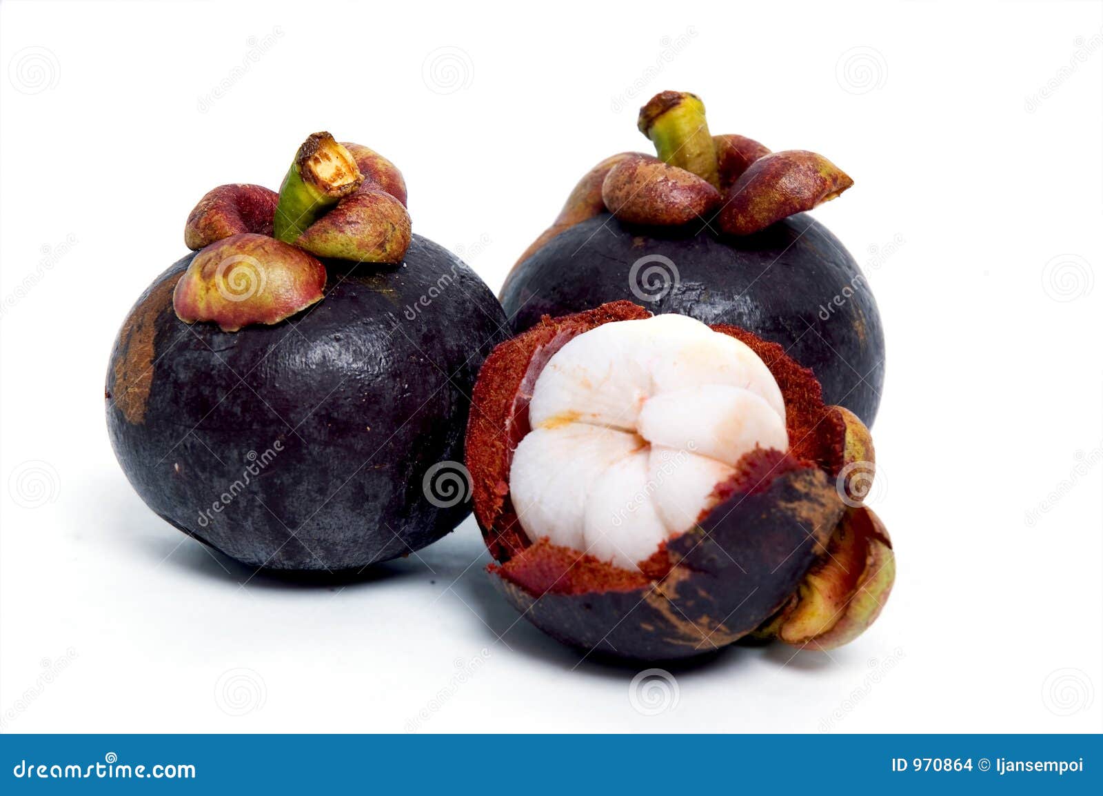 Mangosteen stock photo. Image of healthy, exotic, tropical - 970864