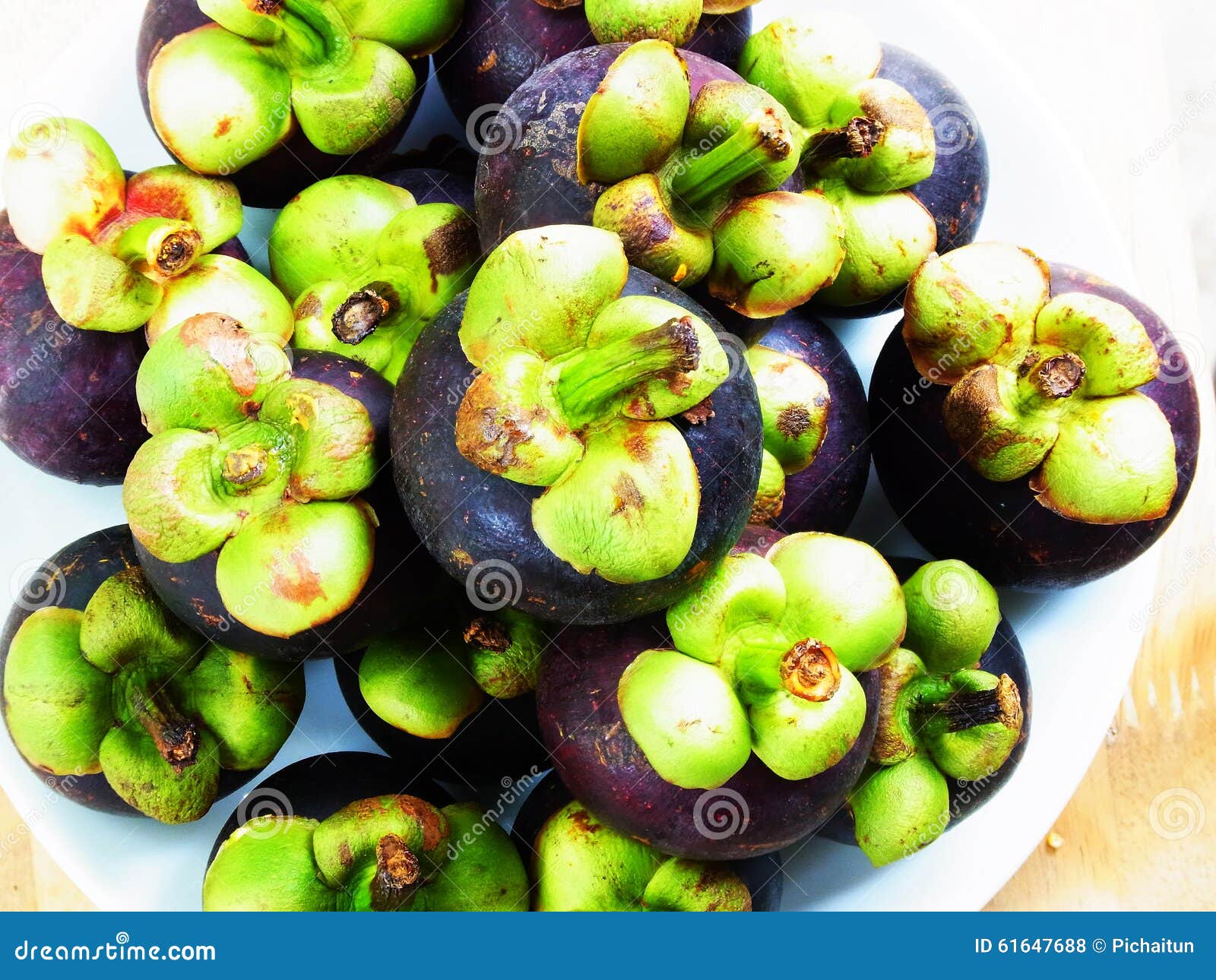 Mangosteen stock photo. Image of culinary, rind, stage - 61647688