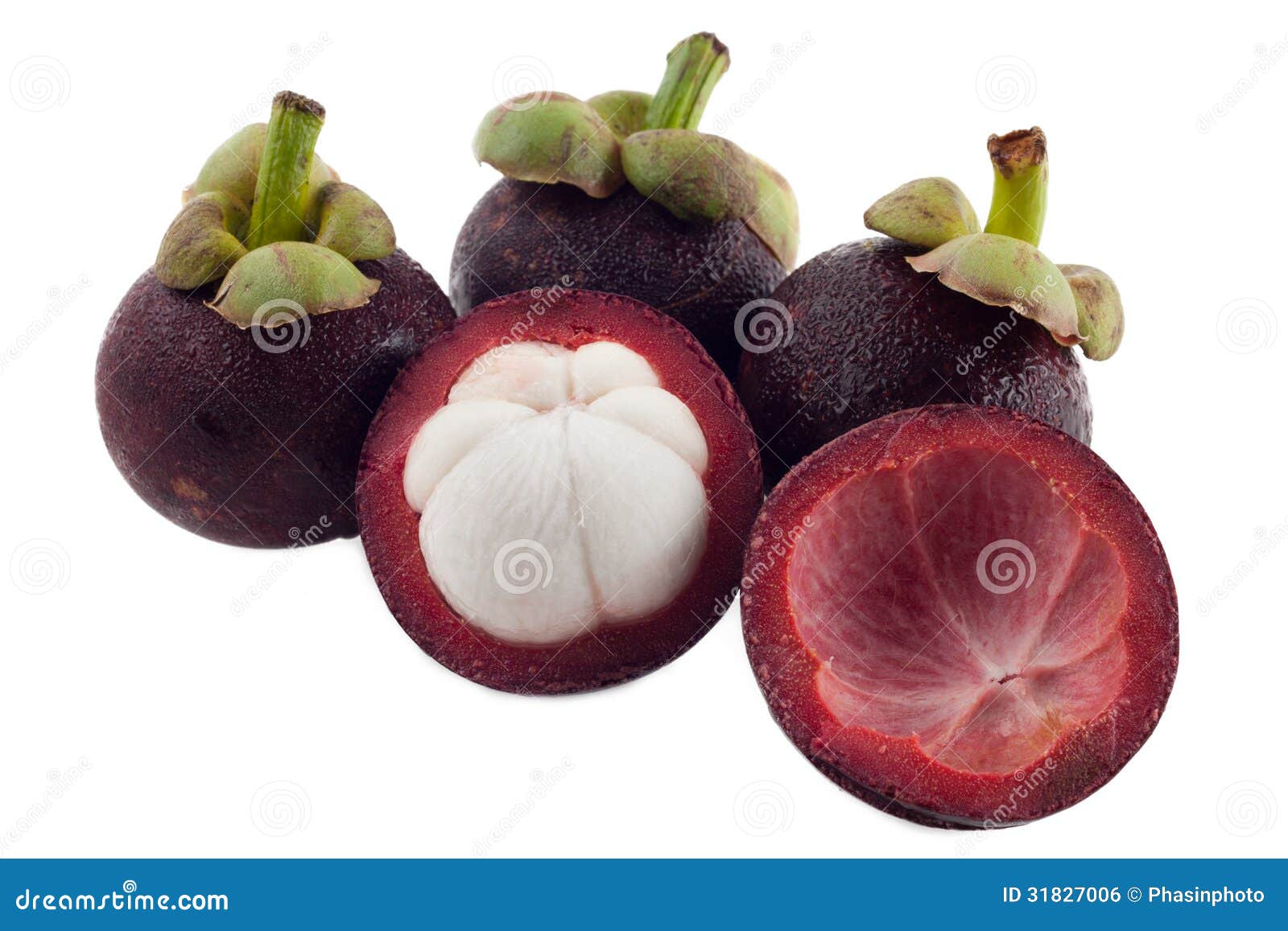 Mangosteen tropical fruits stock photo. Image of sweet - 31827006