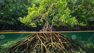 Mangrove Tree S Unique Root System and Adaptive Abilities for Optimal ...