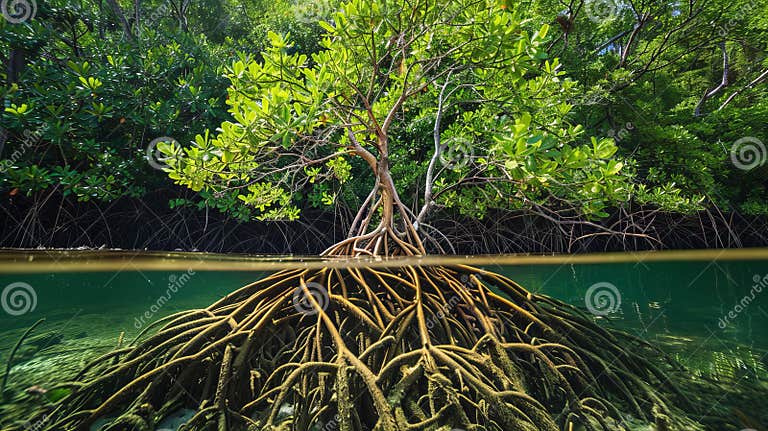 Mangrove Tree S Unique Root System and Adaptive Abilities for Optimal ...
