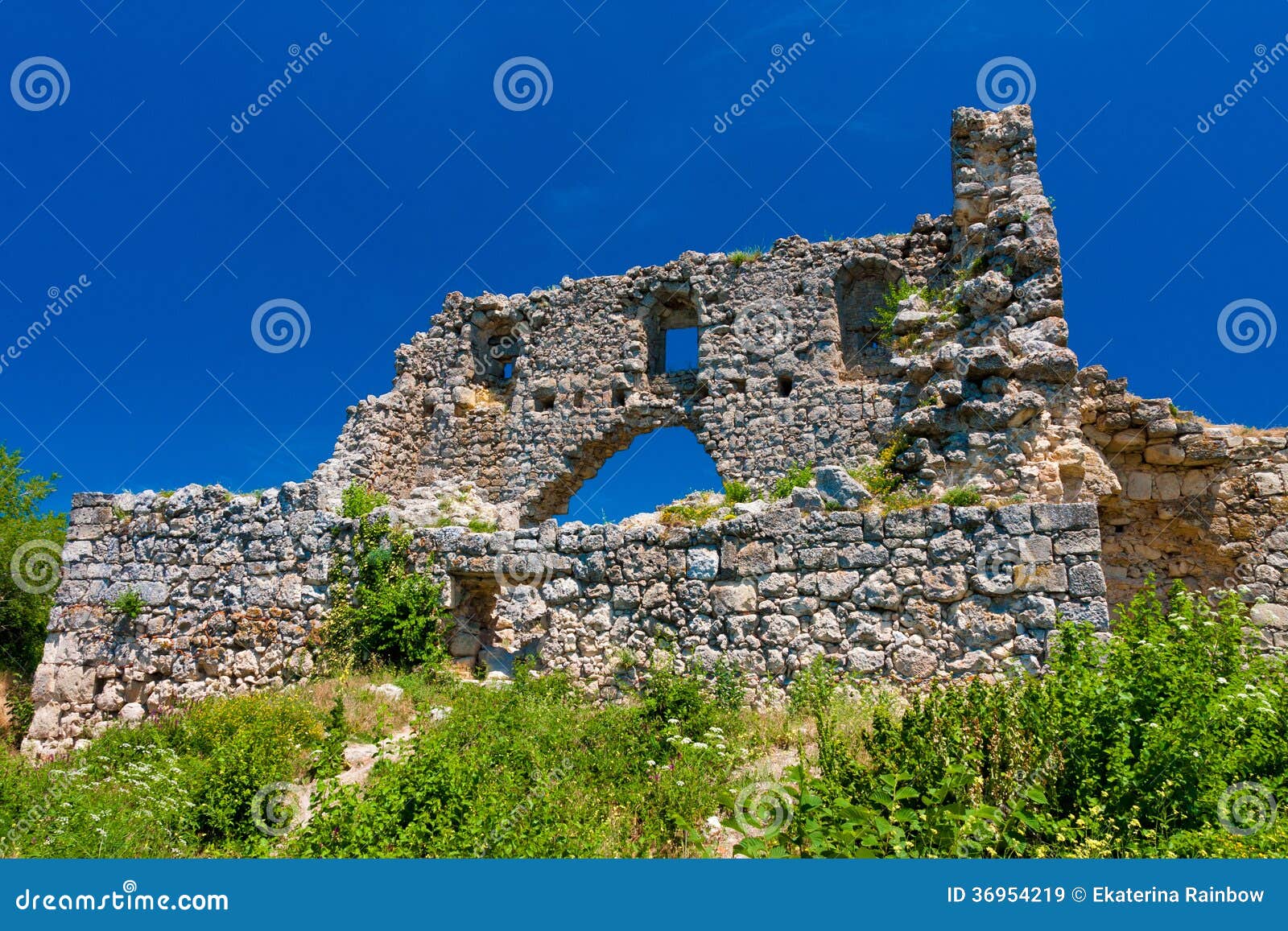 Mangup Kale Crimea stock image. Image of settlement, nature - 36954219
