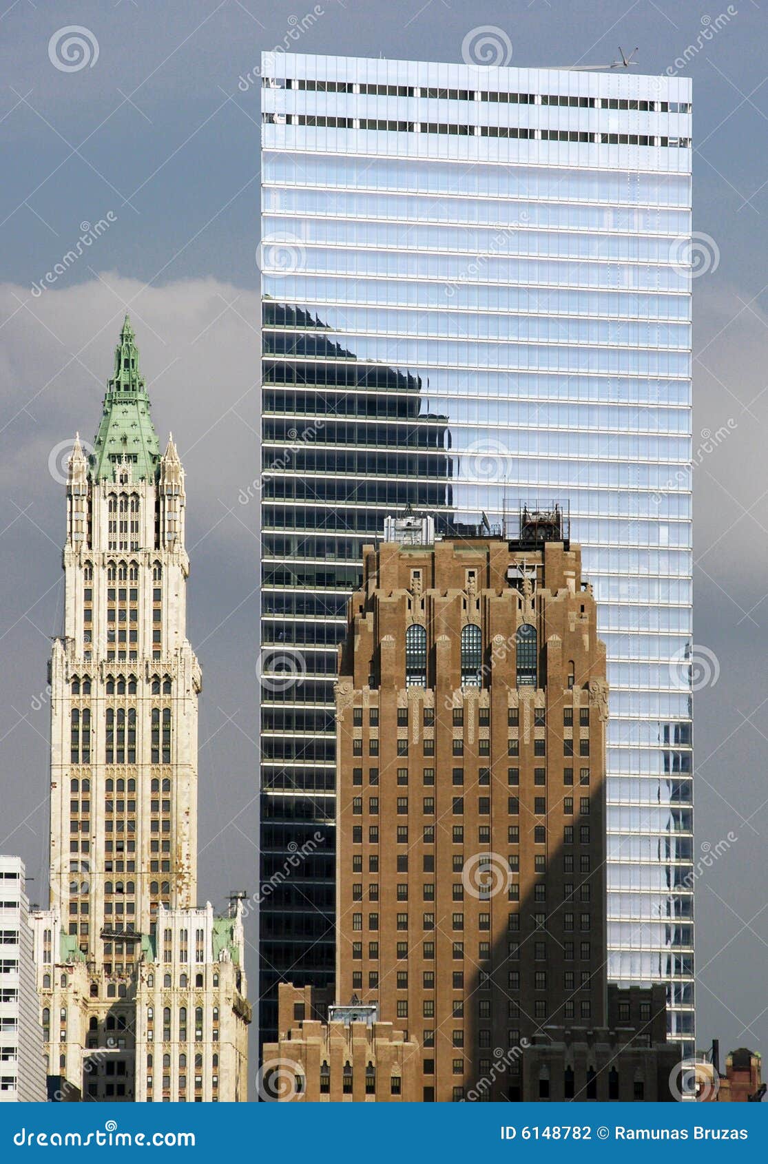 Manhattan Architecture stock photo. Image of historic - 6148782