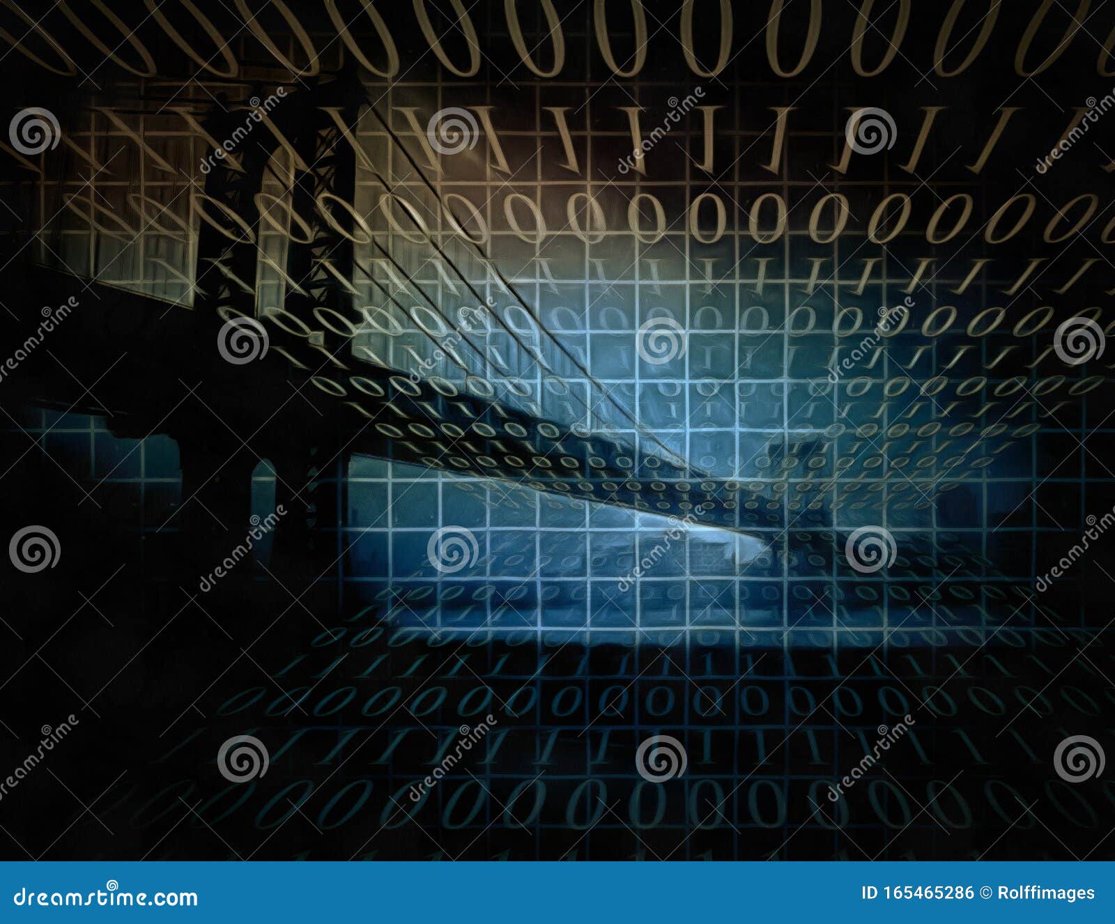 Hex Code Stream Random Hexadecimal Code Abstract Digital Data Element Matrix Background 5165