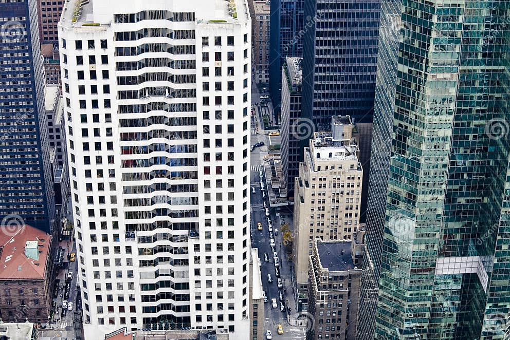 Manhattan buildings. stock image. Image of landscape - 14489253