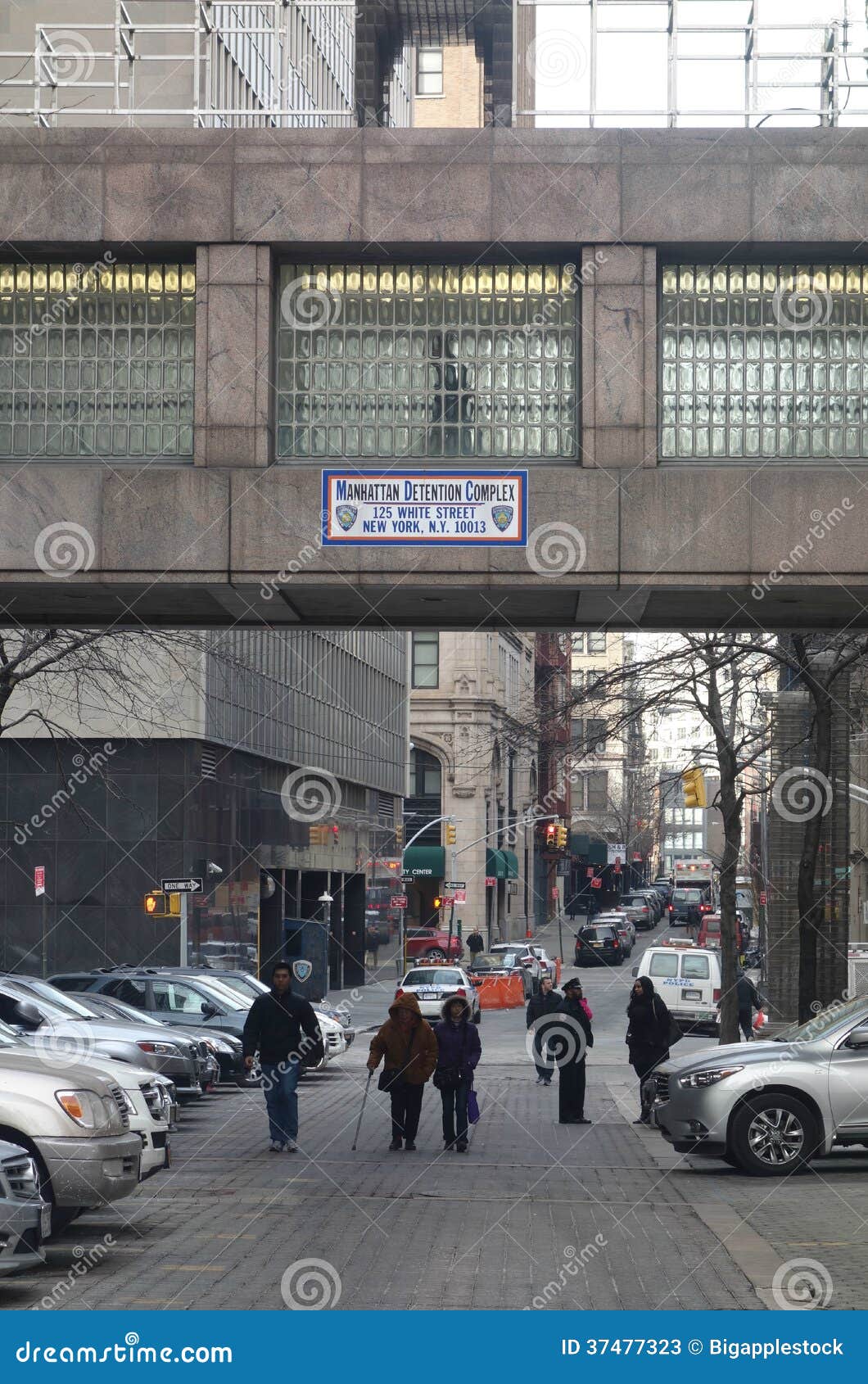 Manhattan Detention Center editorial stock photo. Image of county ...
