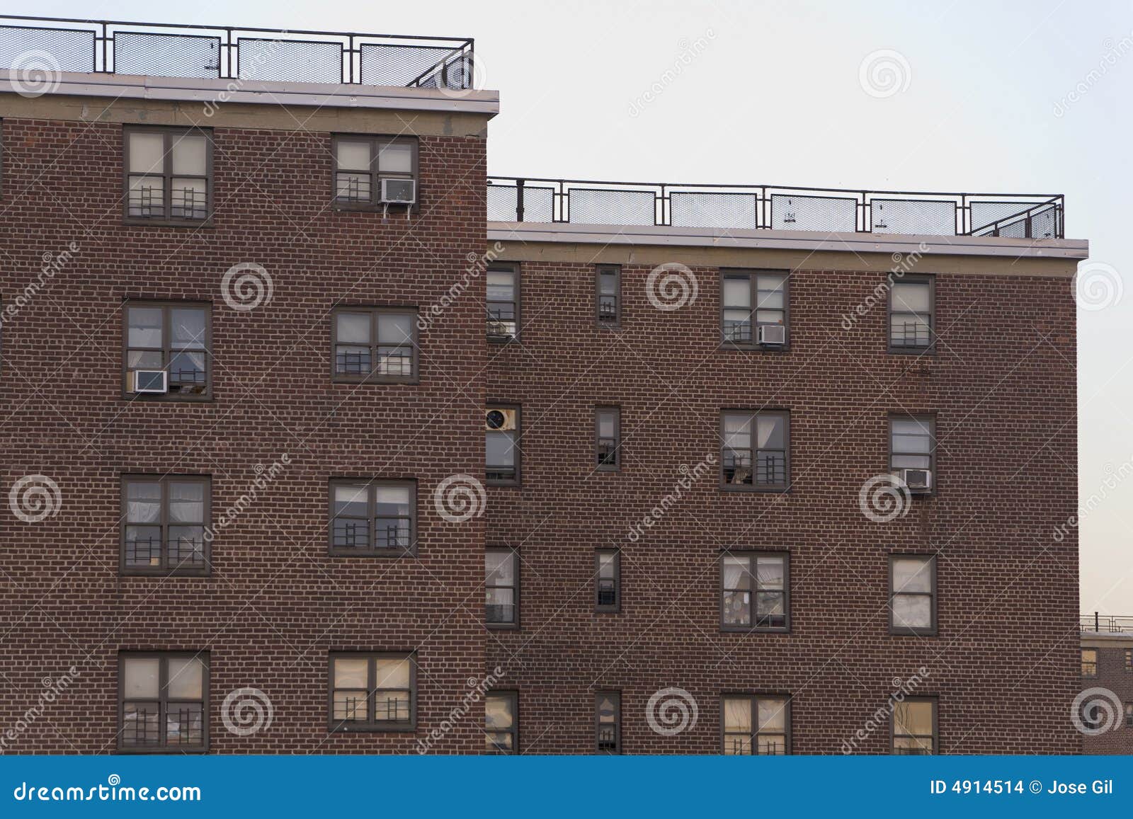 Manhattan Housing Projects 3 Stock Photo - Image of project, building ...
