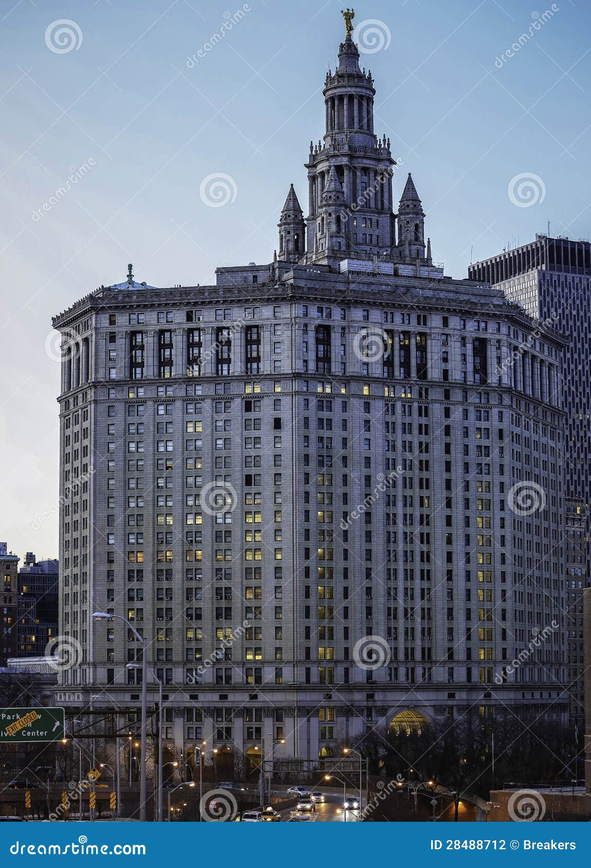 Manhattan Municipal Building Editorial Photography - Image of boroughs ...
