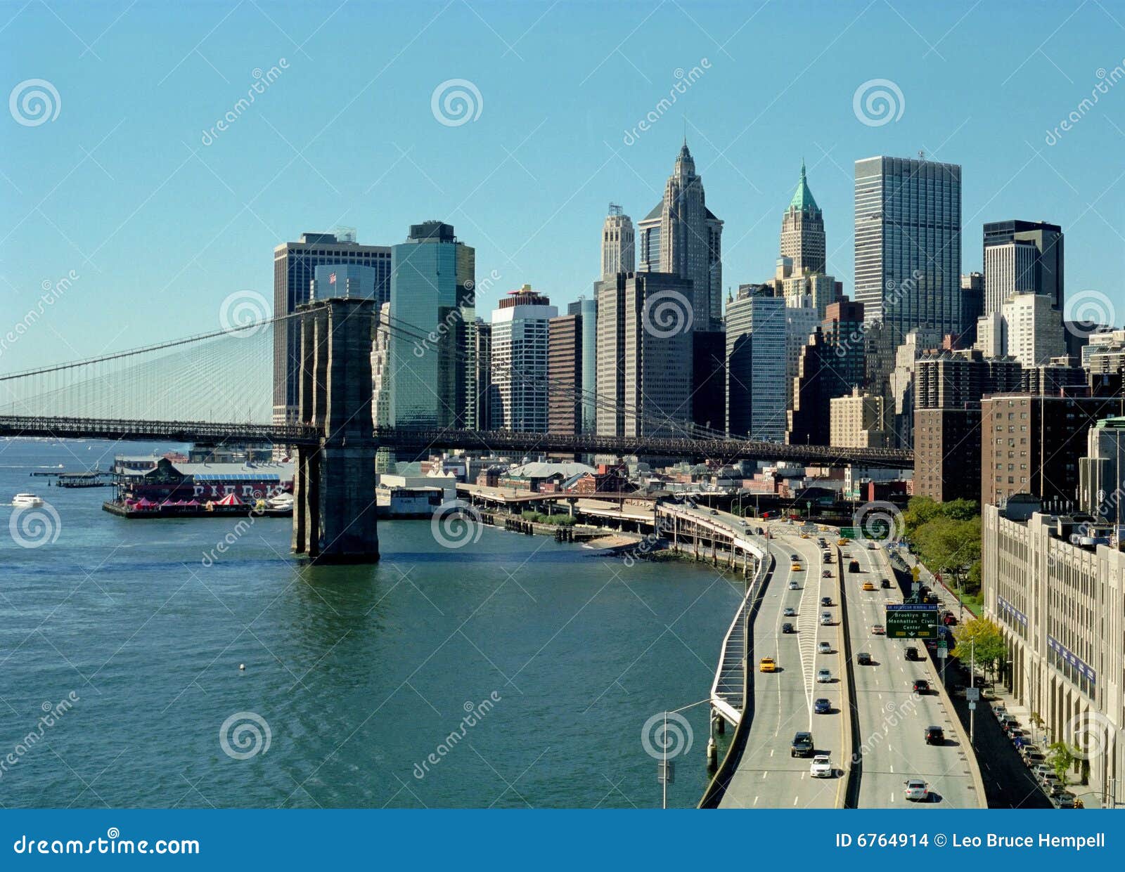 FDR Driveway, Manhattan, New York City USA Stock Photo - Image of urban ...