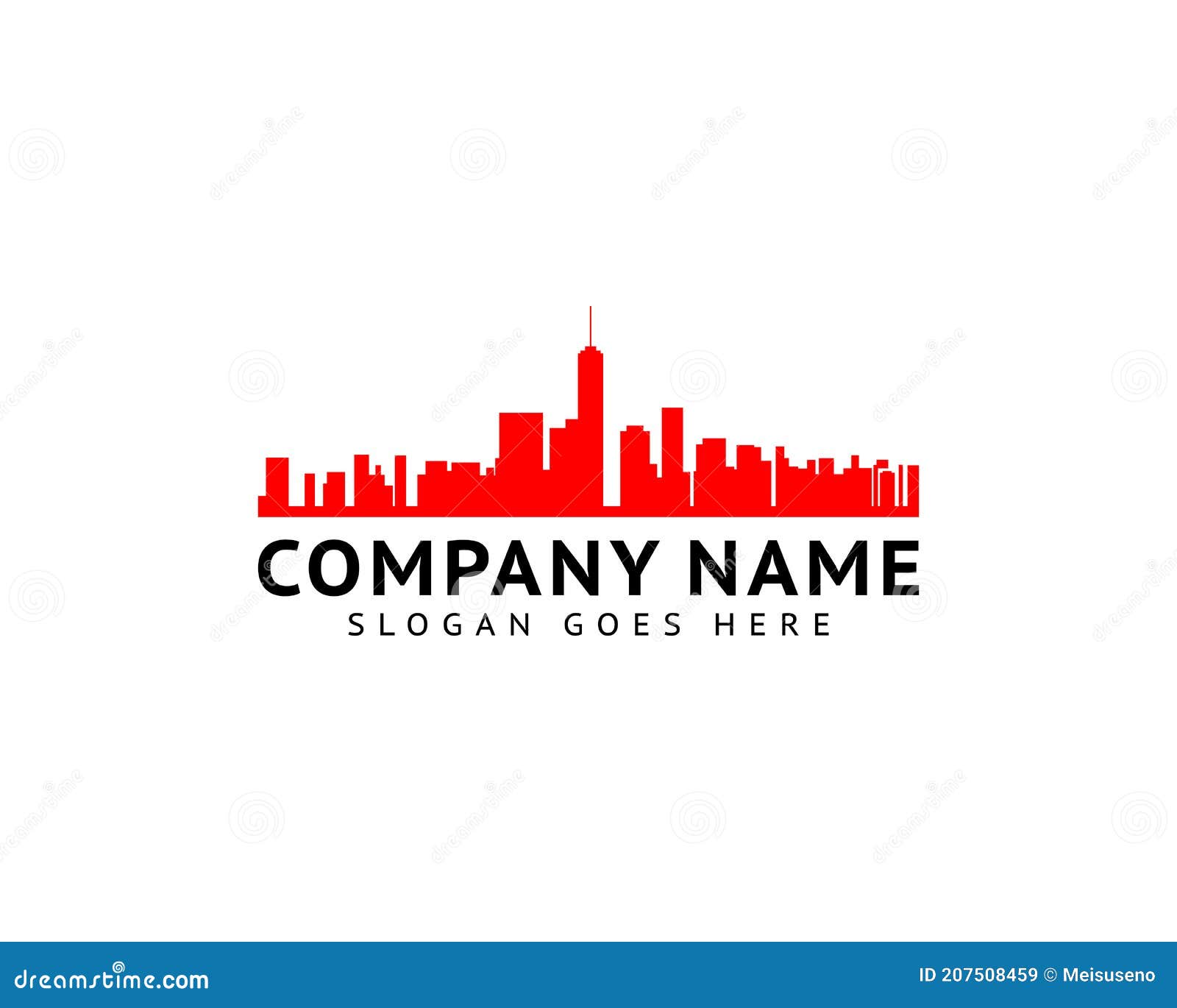 Manhattan New York Icon Illustration Vector Logo Design Template Stock ...