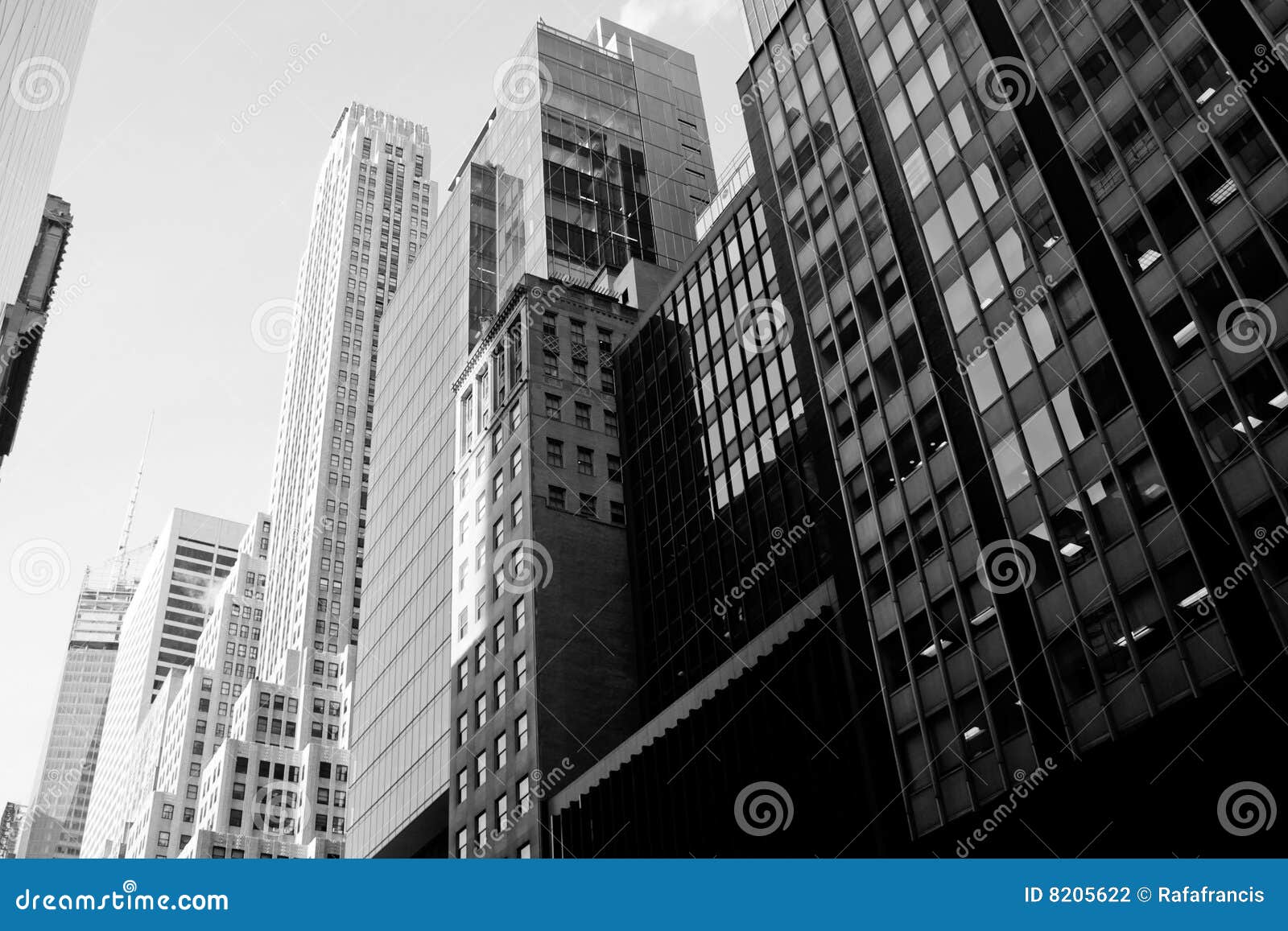 Manhattan Offices stock photo. Image of modern, ideas - 8205622