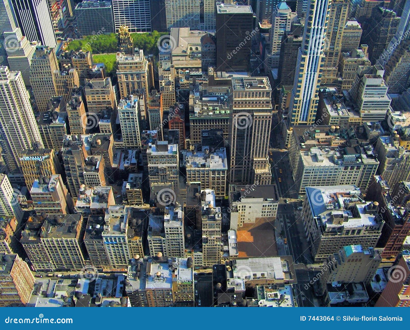 Manhattan overview stock photo. Image of landscape, city - 7443064