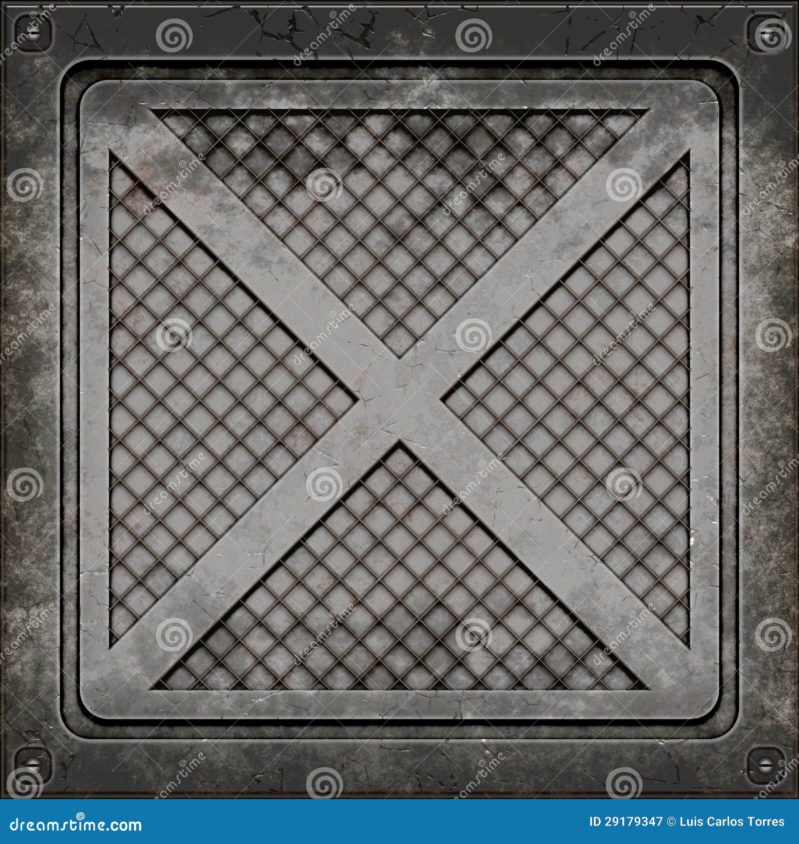 Manhole Cover (Seamless Texture) Stock Image - Image of sewer, rusty ...