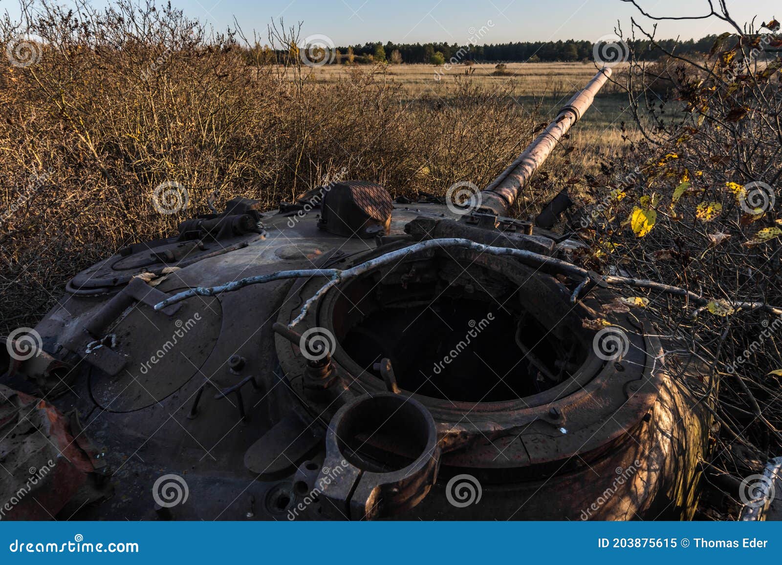 Manhole from a Old Rusty Tank in the Nature Stock Image - Image of ...