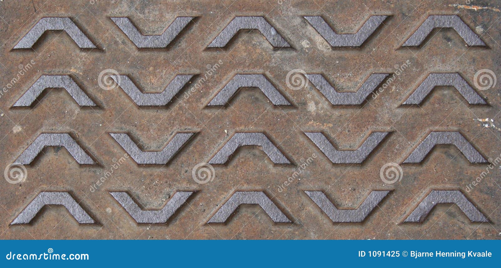 Manhole Pattern Picture. Image: 1091425