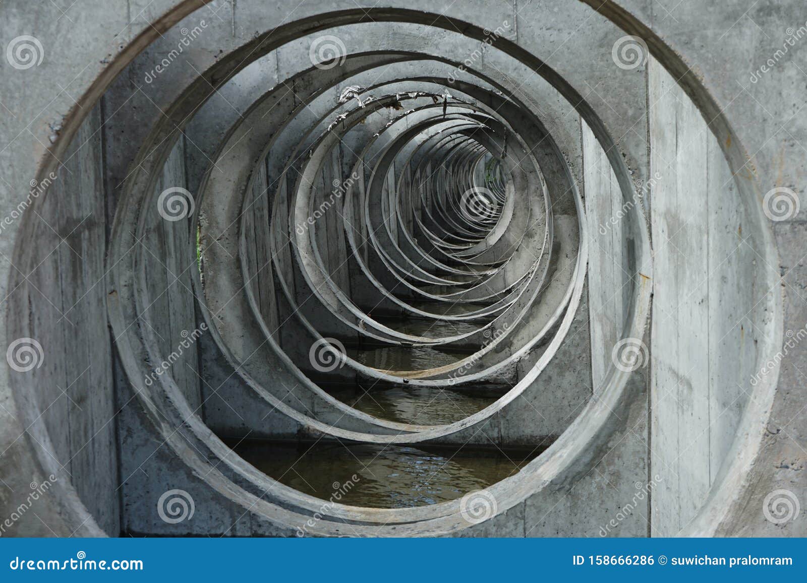 Manhole For Reinforced Concrete Drainage Royalty-Free Stock Photography ...
