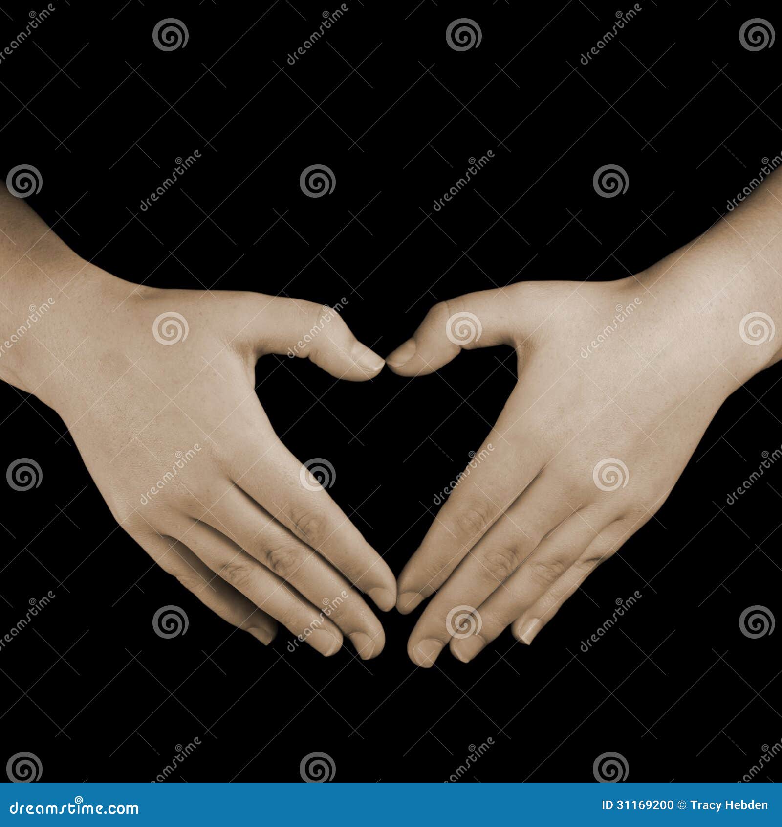 Mani del cuore di amore fotografia stock. Immagine di sfondo - 31169200