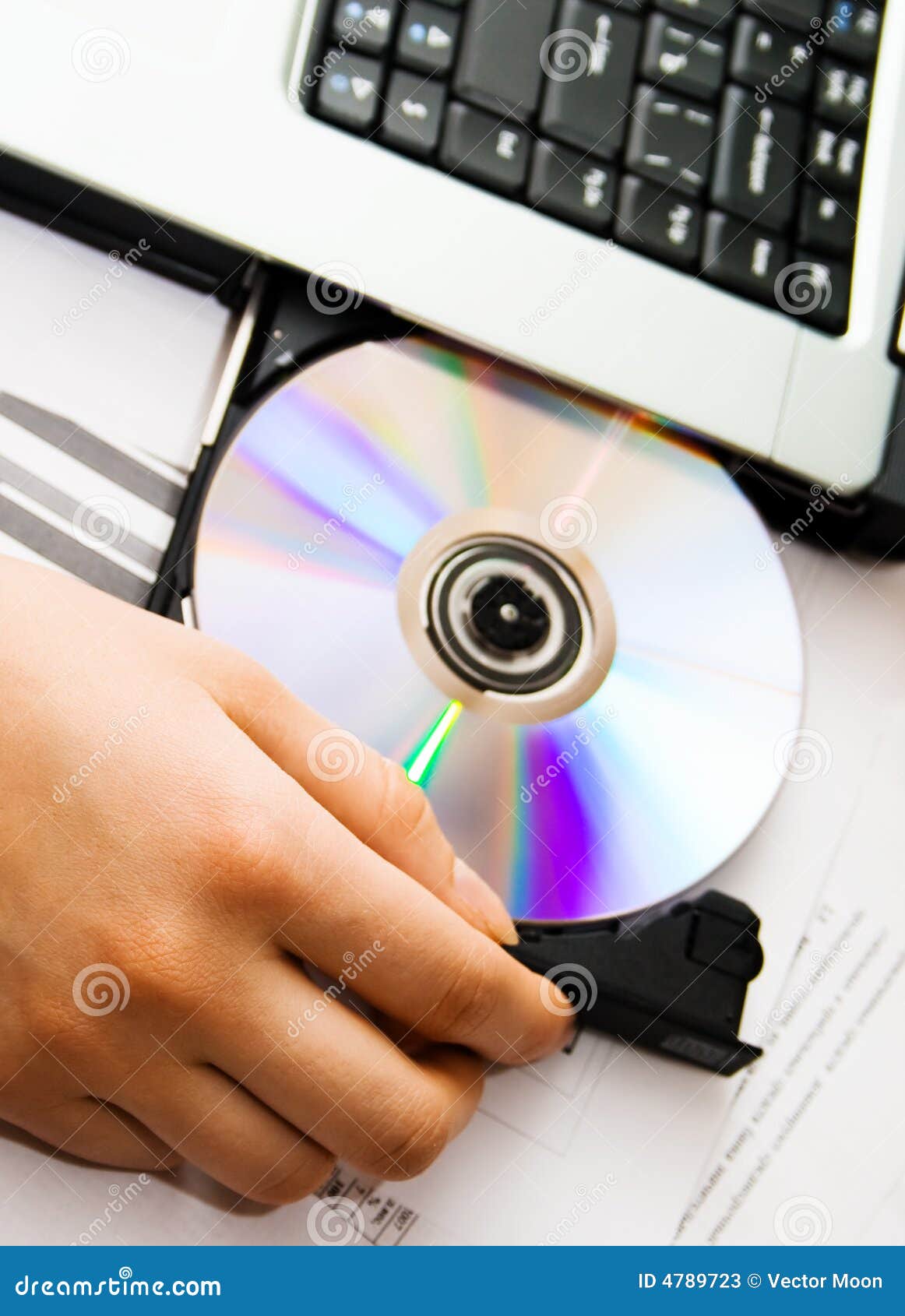 Mani E Computer Portatile Umani Immagine Stock - Immagine di scrittorio ...