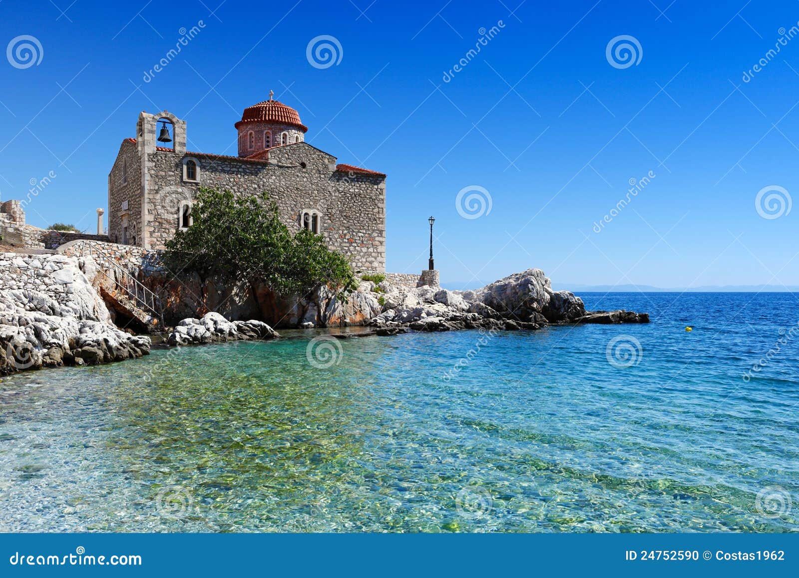 Mani, Greece stock photo. Image of kokkala, stone, mediterranean - 24752590